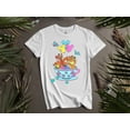 Disney Cinderella Mouse Jaq Gus Blue Bird T-shirt - Walmart.com