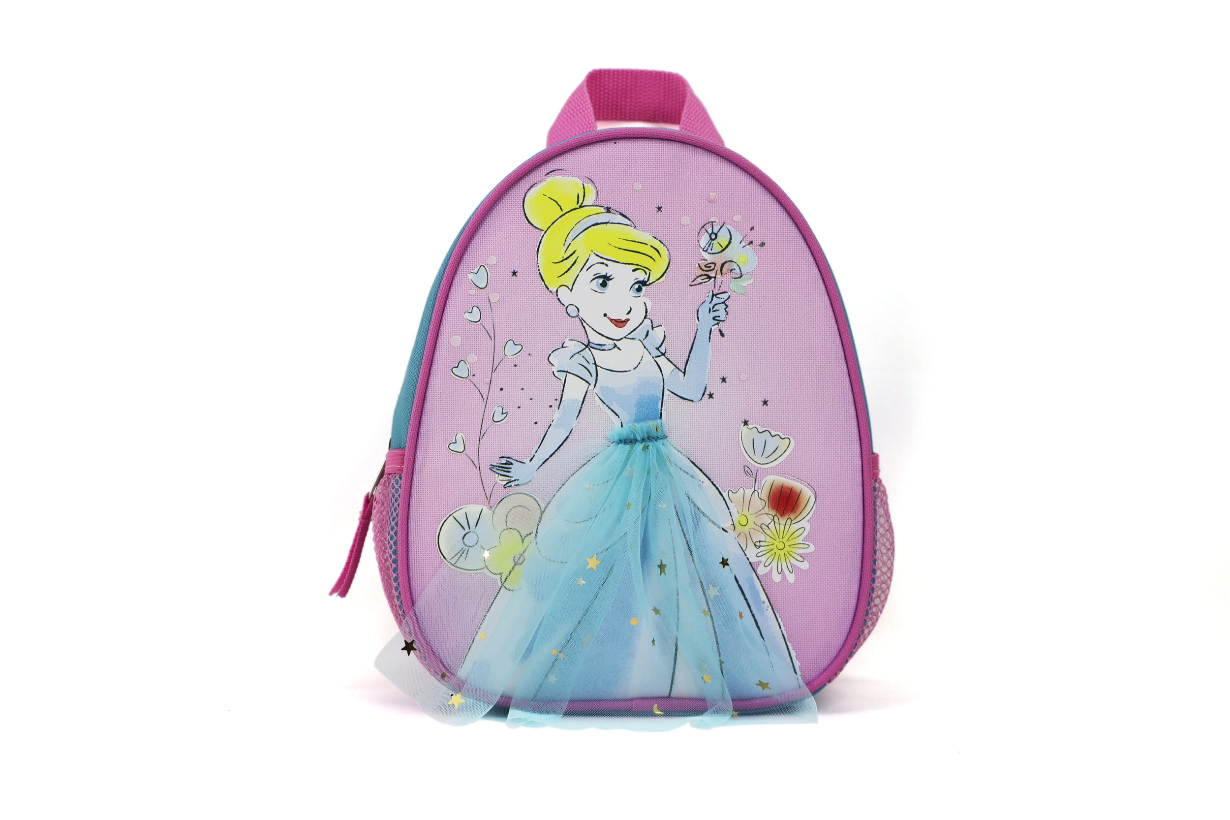 Disney Cinderella Pink Harness Back Pack With Adjustable Straps and ...