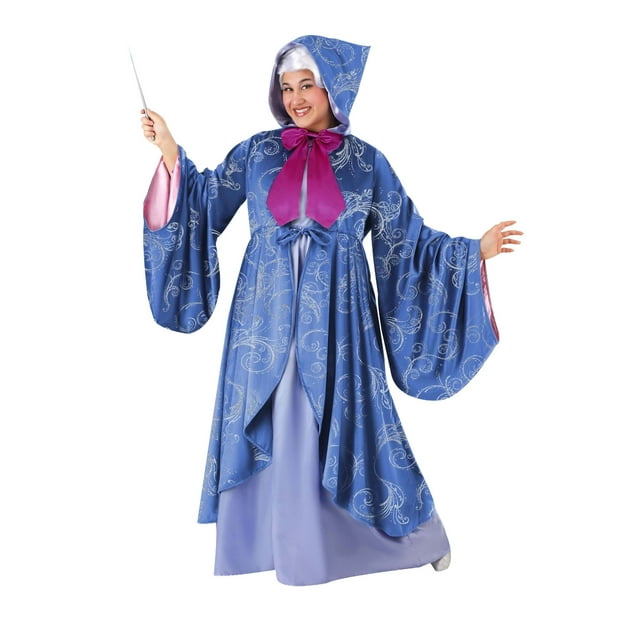 Disney Cinderella Plus Size Fairy Godmother Costume | Velvet Fairy ...