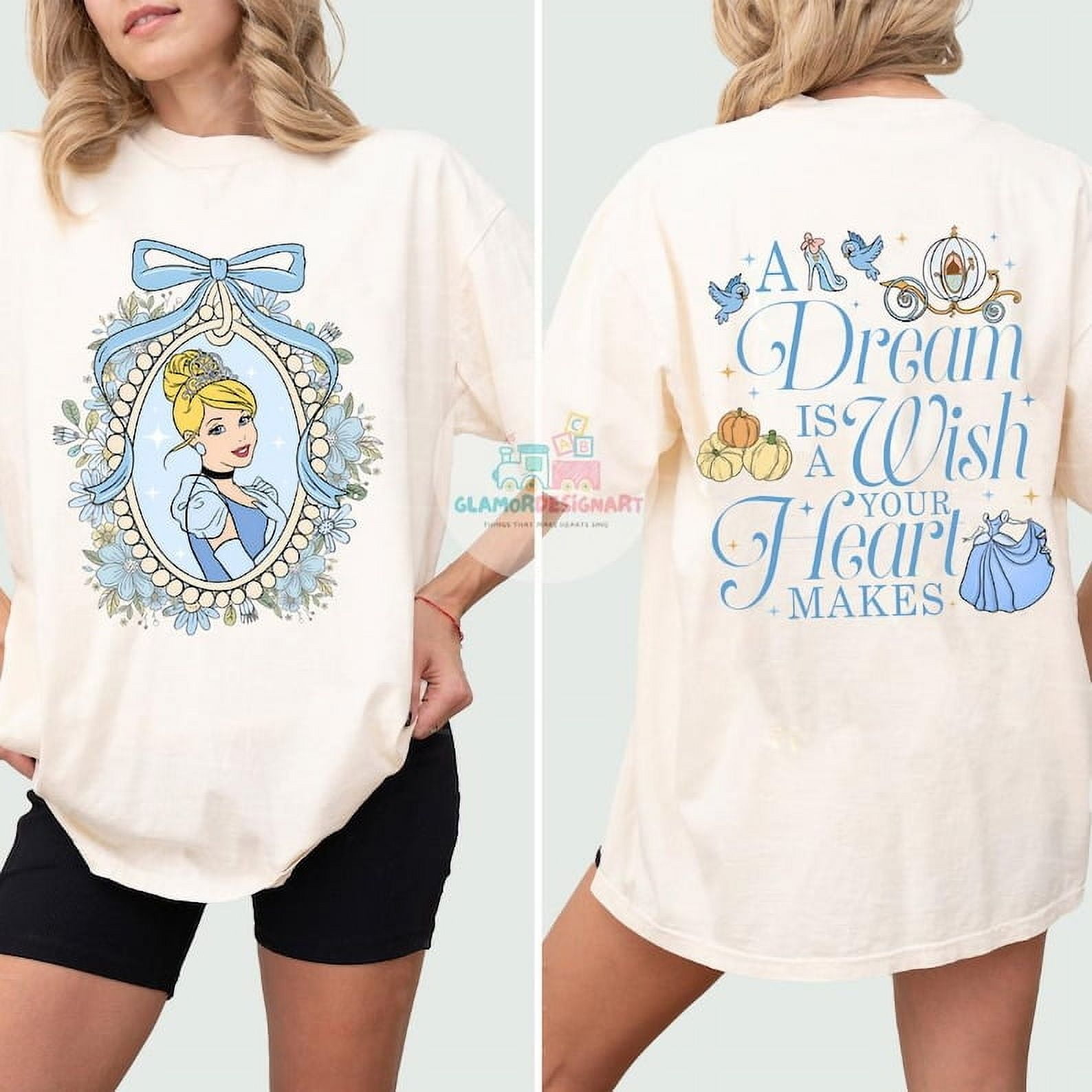 Disney Cinderella Shirt, Princess Cinderella Watercolor Coquette Bow Shirt, Magic Kingdom Girls ...