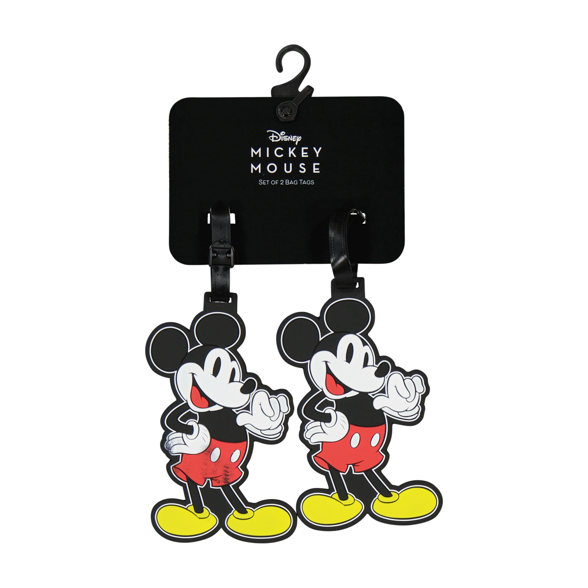 Disney Classic 2-Piece Suitcase ID Tag Set with Adjustable Straps ...