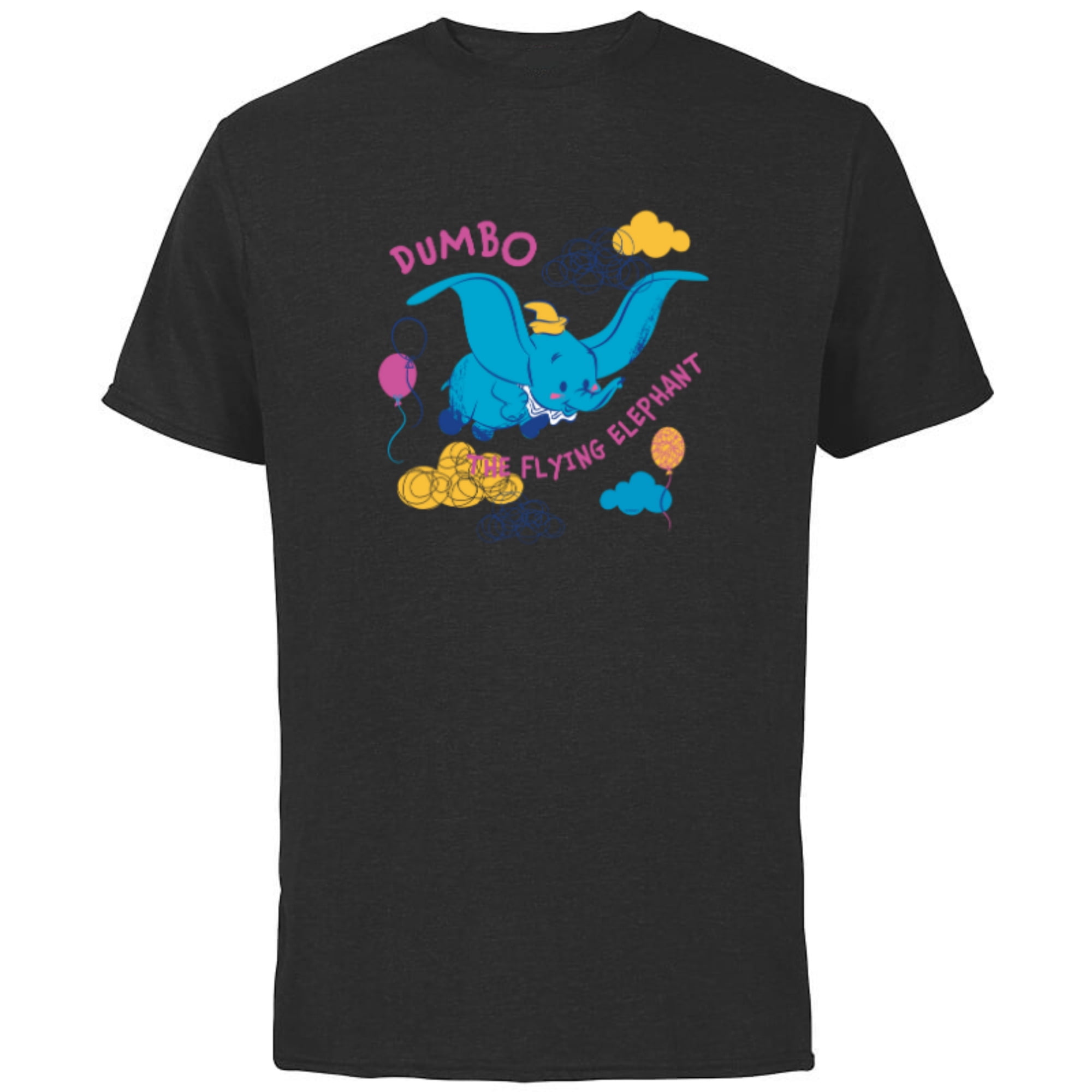 Disney Classic Dumbo the Flying Elephant - Short Sleeve Cotton T-Shirt ...