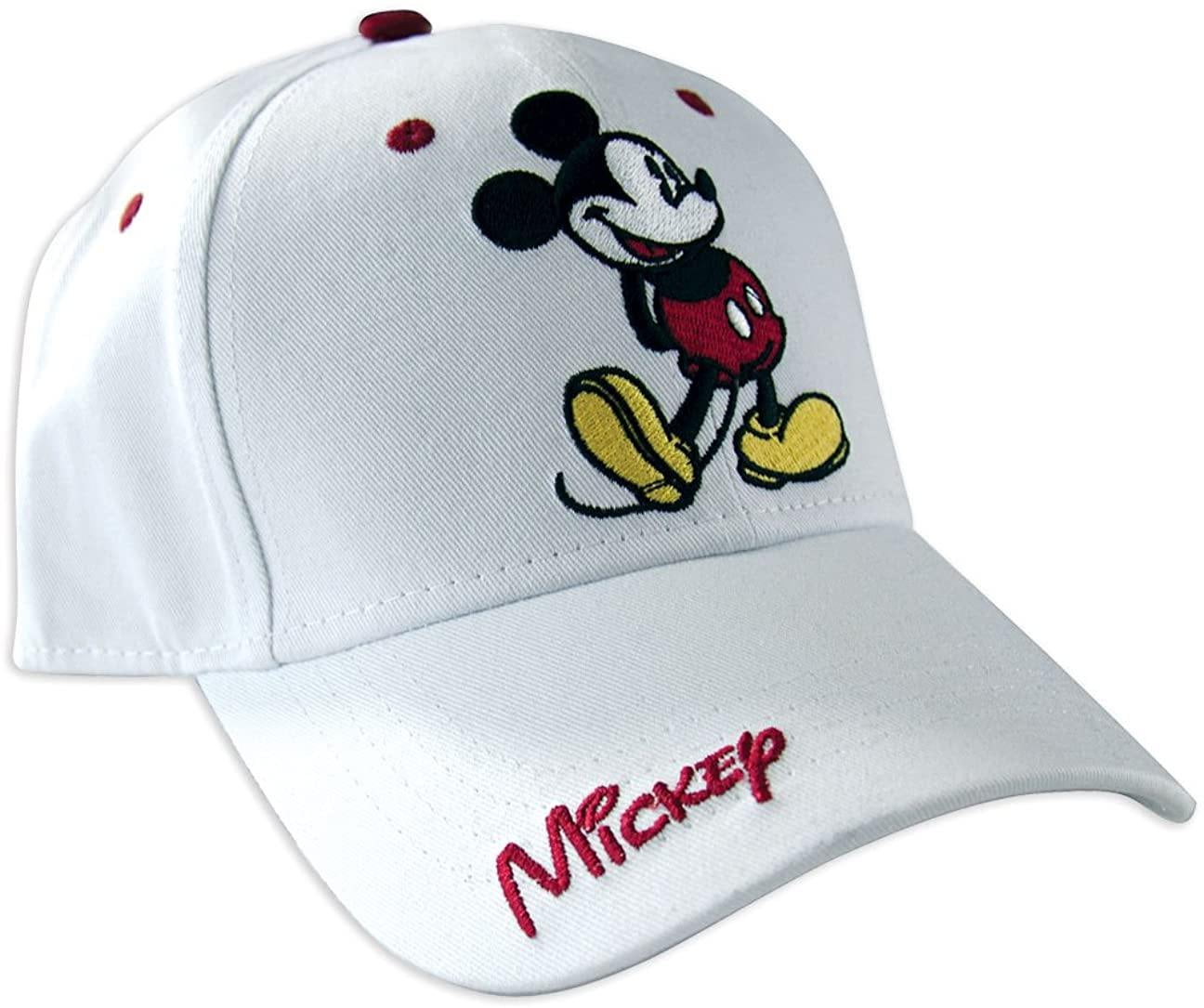 Disney Officially Licensed Classic Mickey Mouse Adult Baseball Hat ...