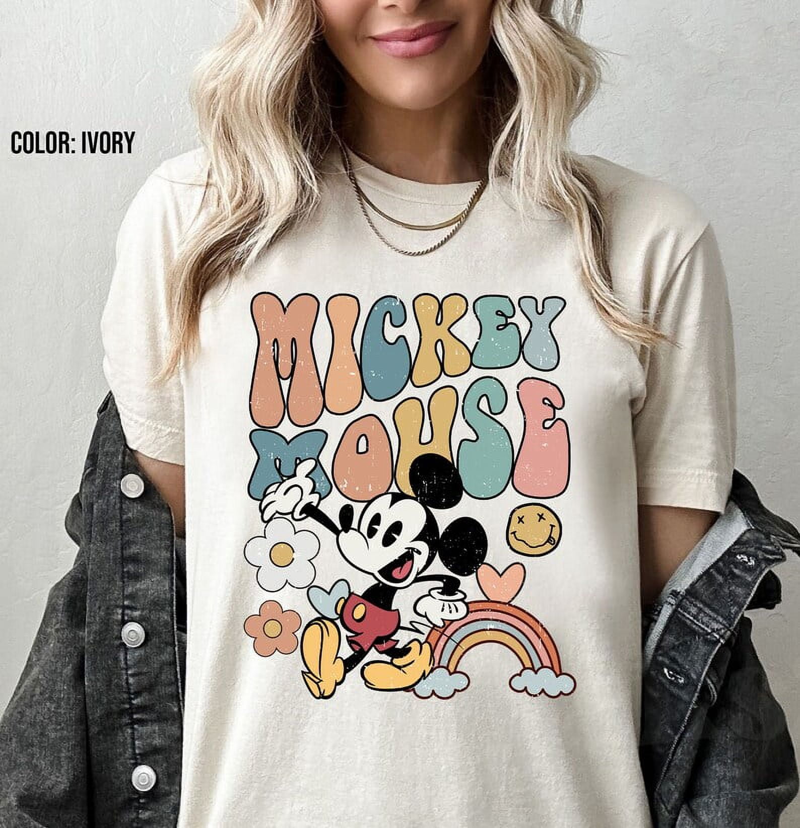 Disney Classic Mickey Mouse Shirt, Vintage Mickey Mouse Shirt, Disney ...