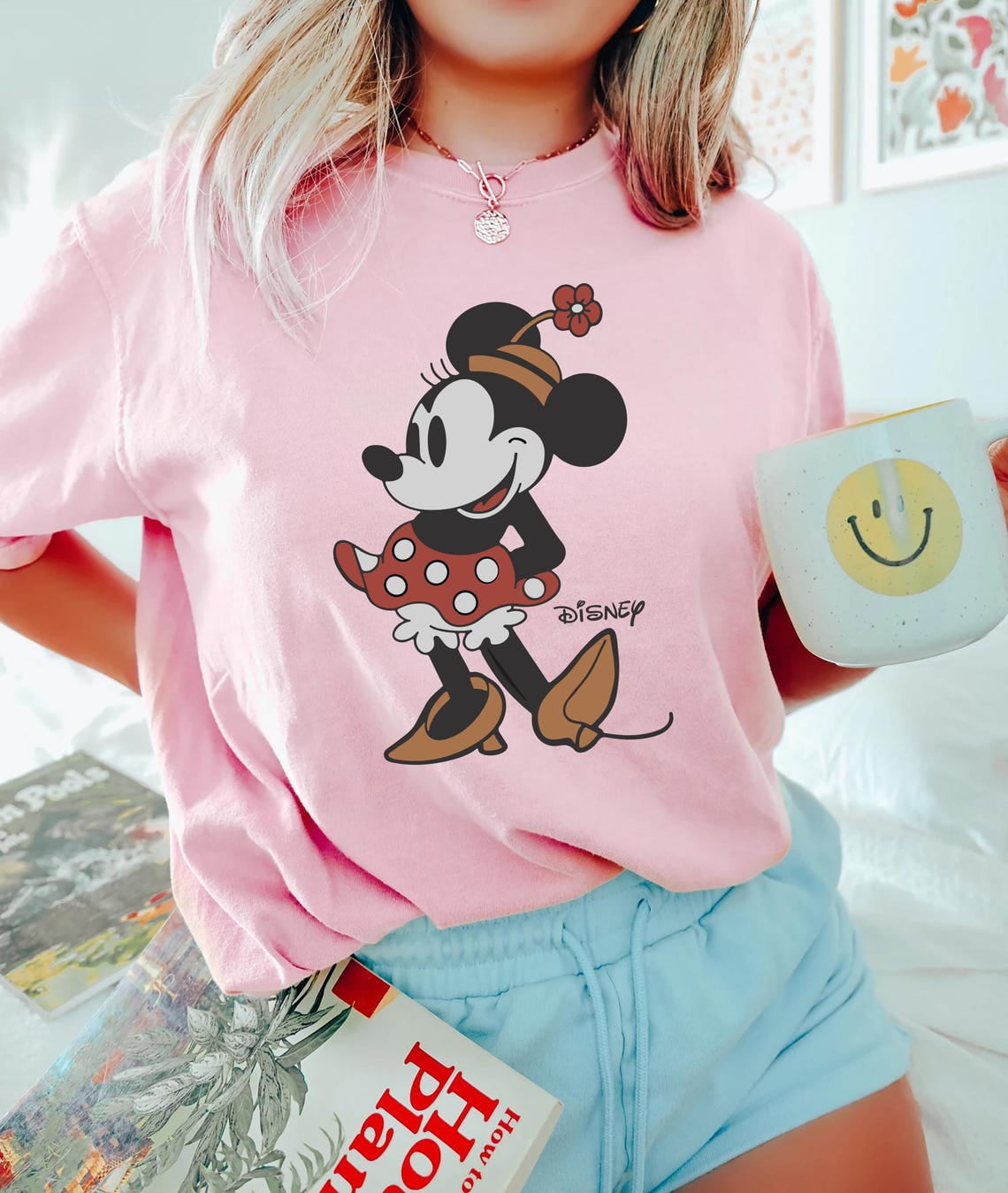 Disney Classic Minnie Mouse Pose Shirt, Minnie Shirt, Disneyland ...