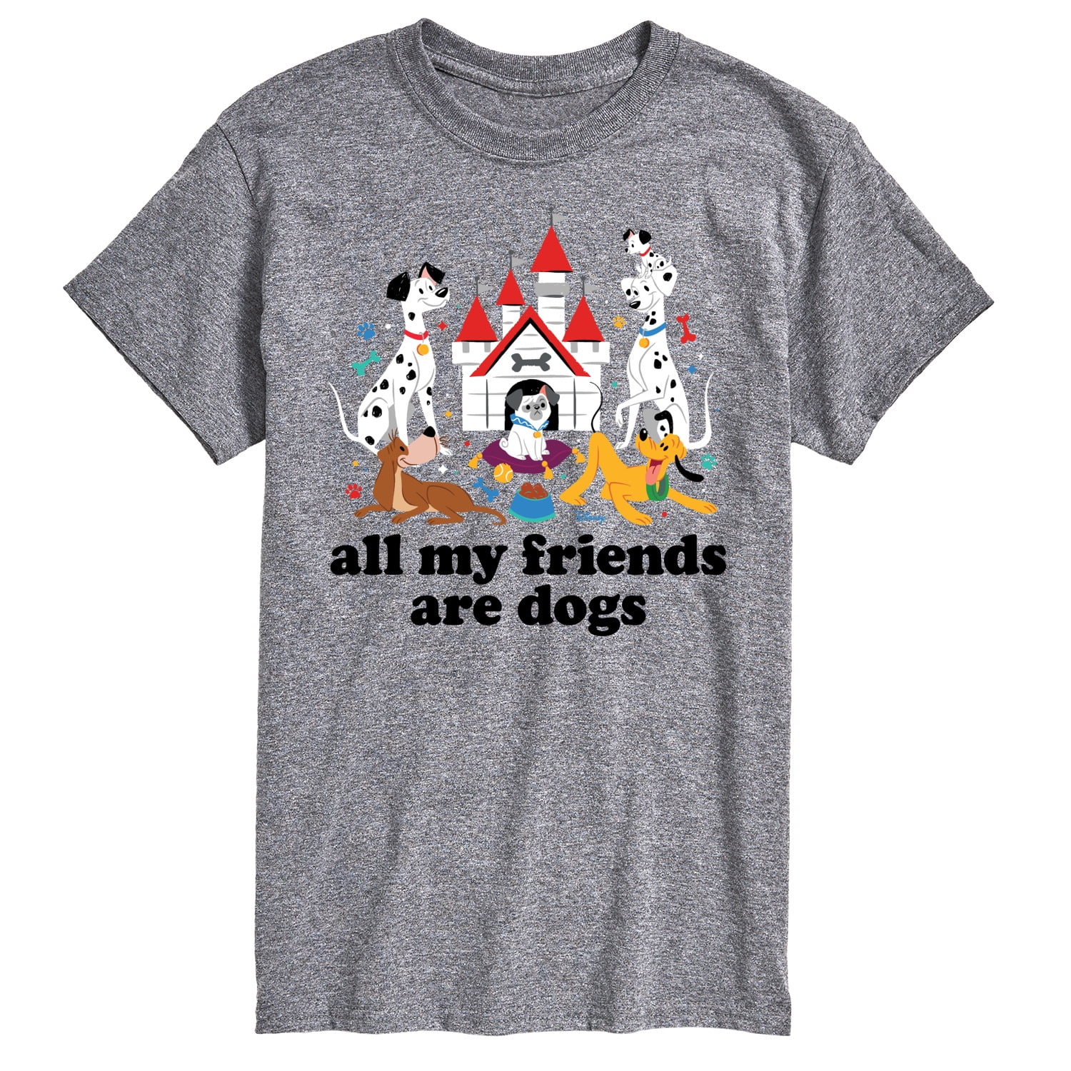Disney Classics - Cats & Dogs - All My Friends Are Dogs - Men's Short ...