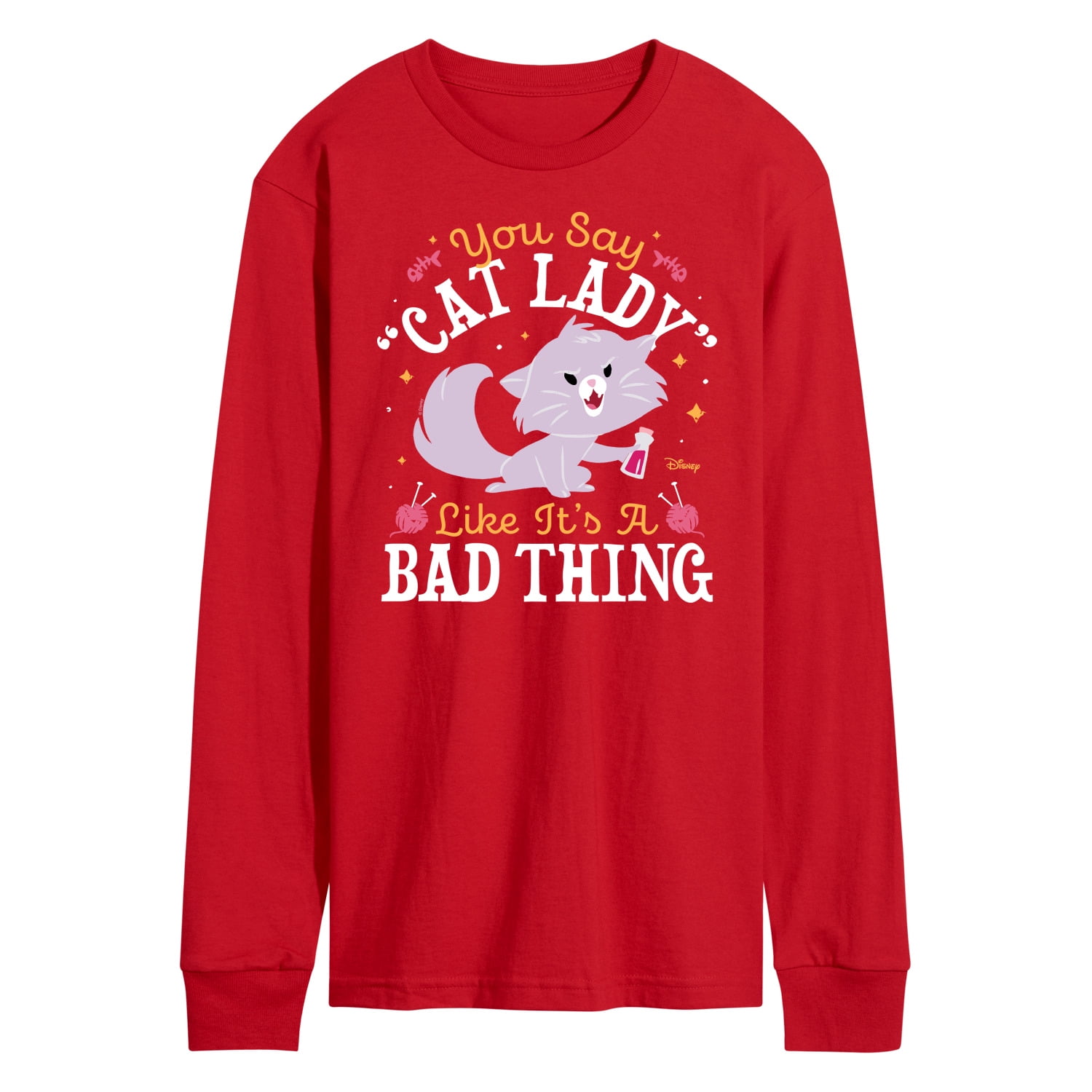 Disney Classics - Cats & Dogs - Cat Lady Like Its A Bad Thing - Men's ...