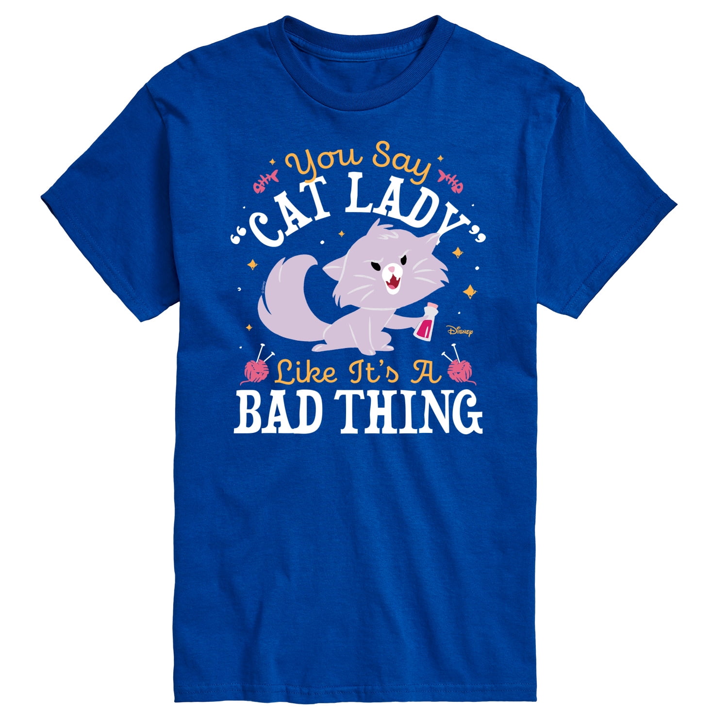 Disney Classics - Cats & Dogs - Cat Lady Like Its A Bad Thing - Men's ...