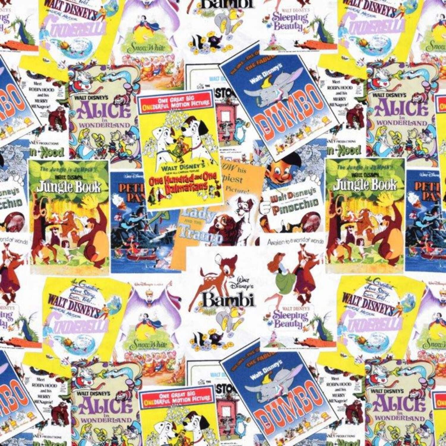 Disney Classics Cotton Fabric - Walmart.com