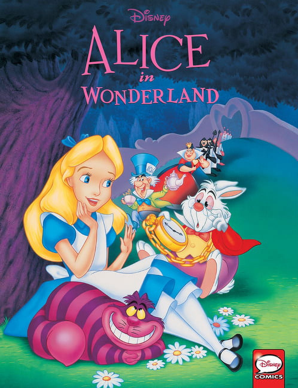 Disney Classics Set 1 Alice in Wonderland, (Hardcover) - Walmart.com