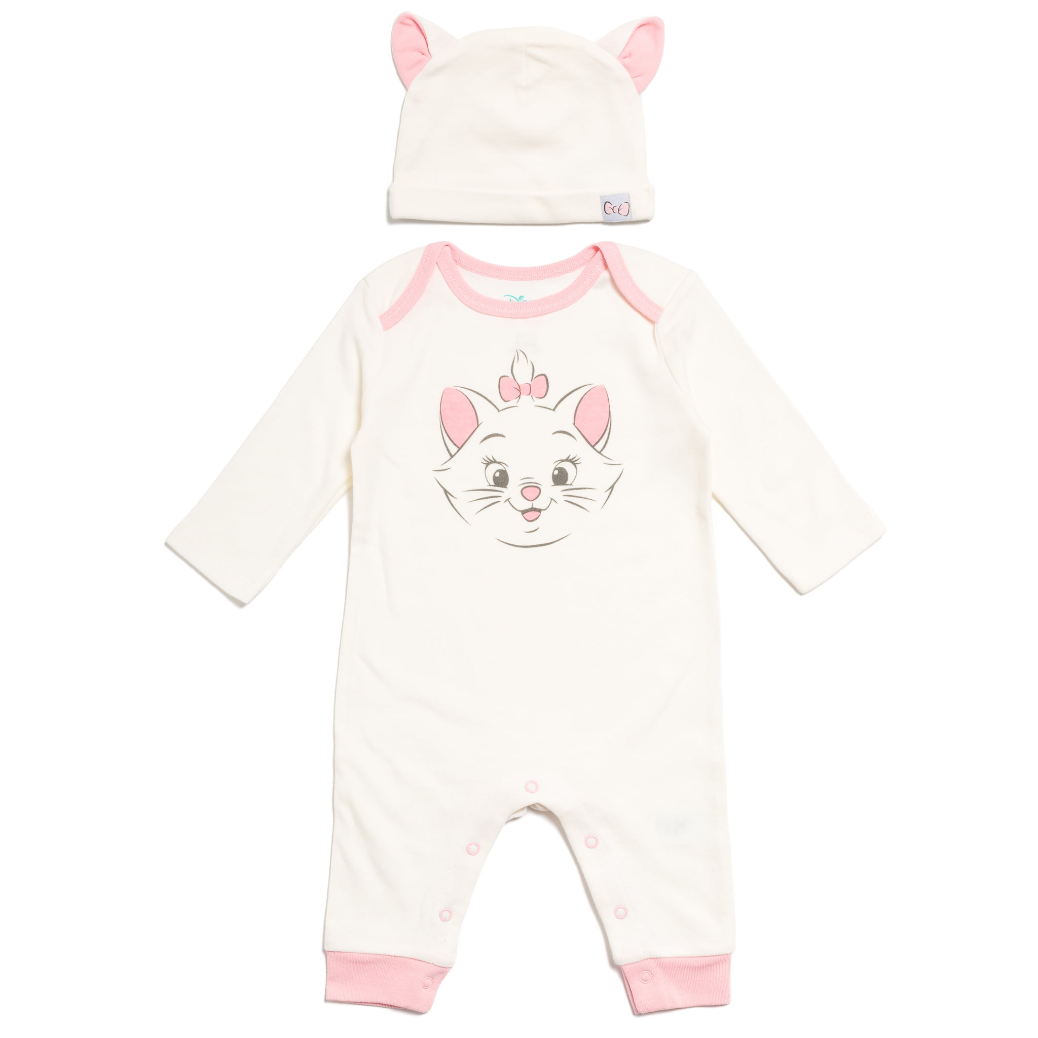 Disney Character Baby Cosplay Coverall and Hat Set, Sizes 0/3 Months-24 ...