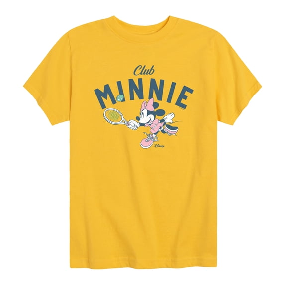 Disney - Club Minnie - Youth Boys Short Sleeve Graphic T-Shirt ...