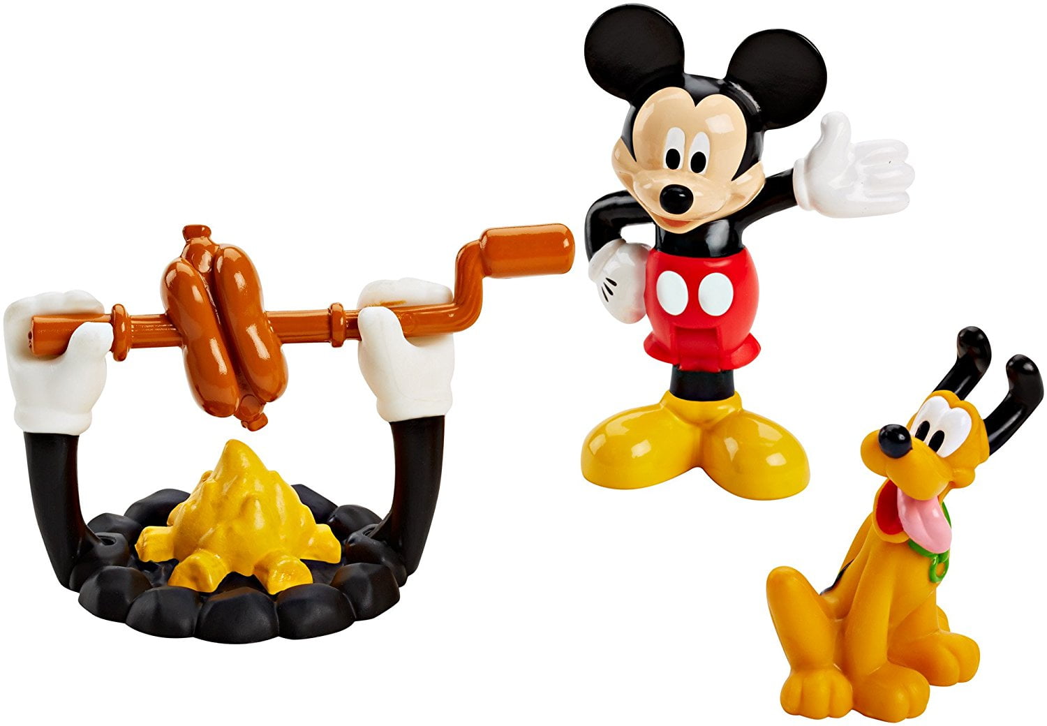 Disney Clubhouse Mickey Mouse Pluto Toy Figures Playset - Walmart.com