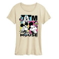 Disney - Cmyk Mickey - Women's Short Sleeve Graphic T-Shirt - Walmart.com