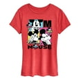 Disney - Cmyk Mickey - Women's Short Sleeve Graphic T-Shirt - Walmart.com