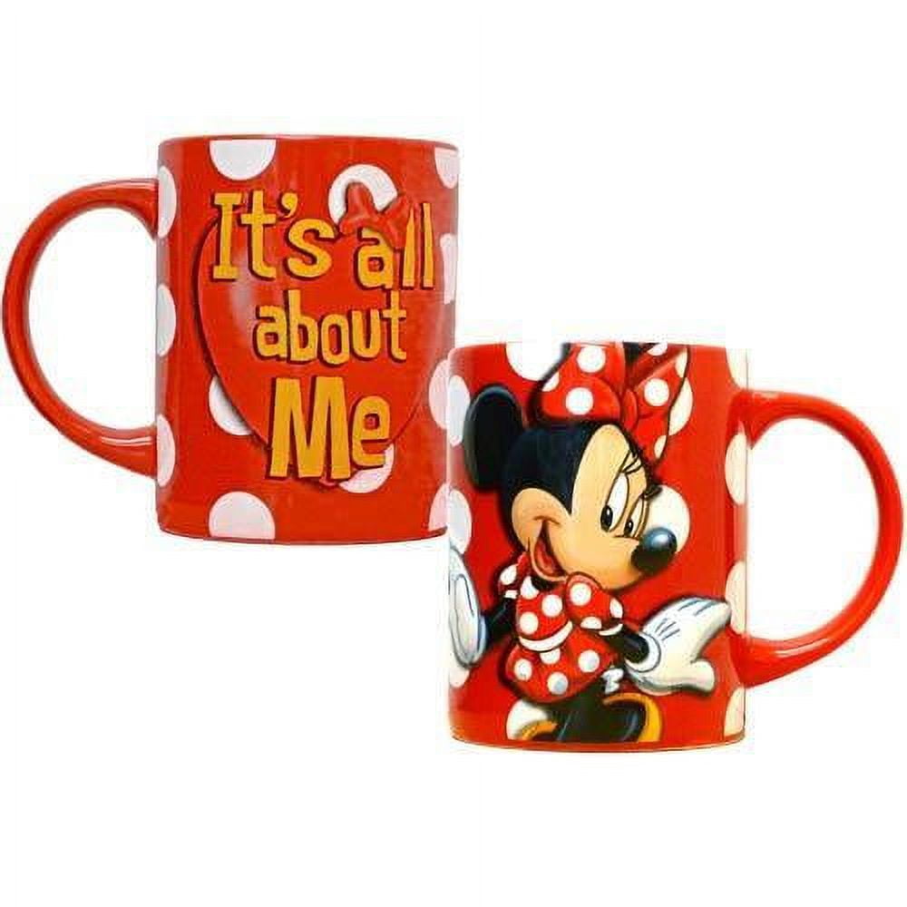 Disney Minnie All About Me Ceramic Coffee Relief Mug - Walmart.com