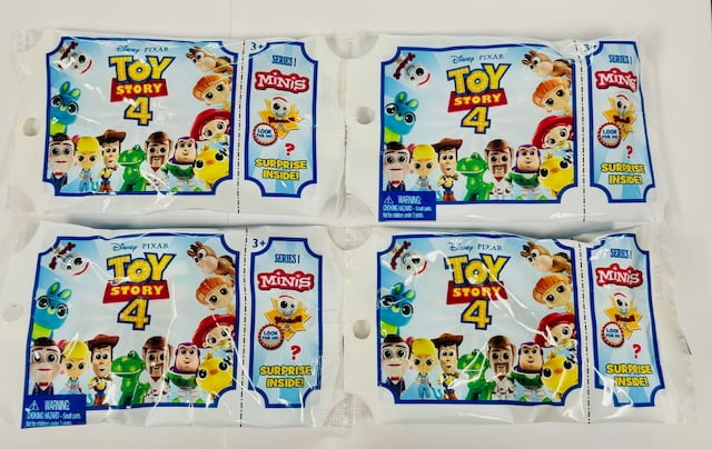 Disney Collectible Toy Story 4 Minis Mystery Packs Series Action ...