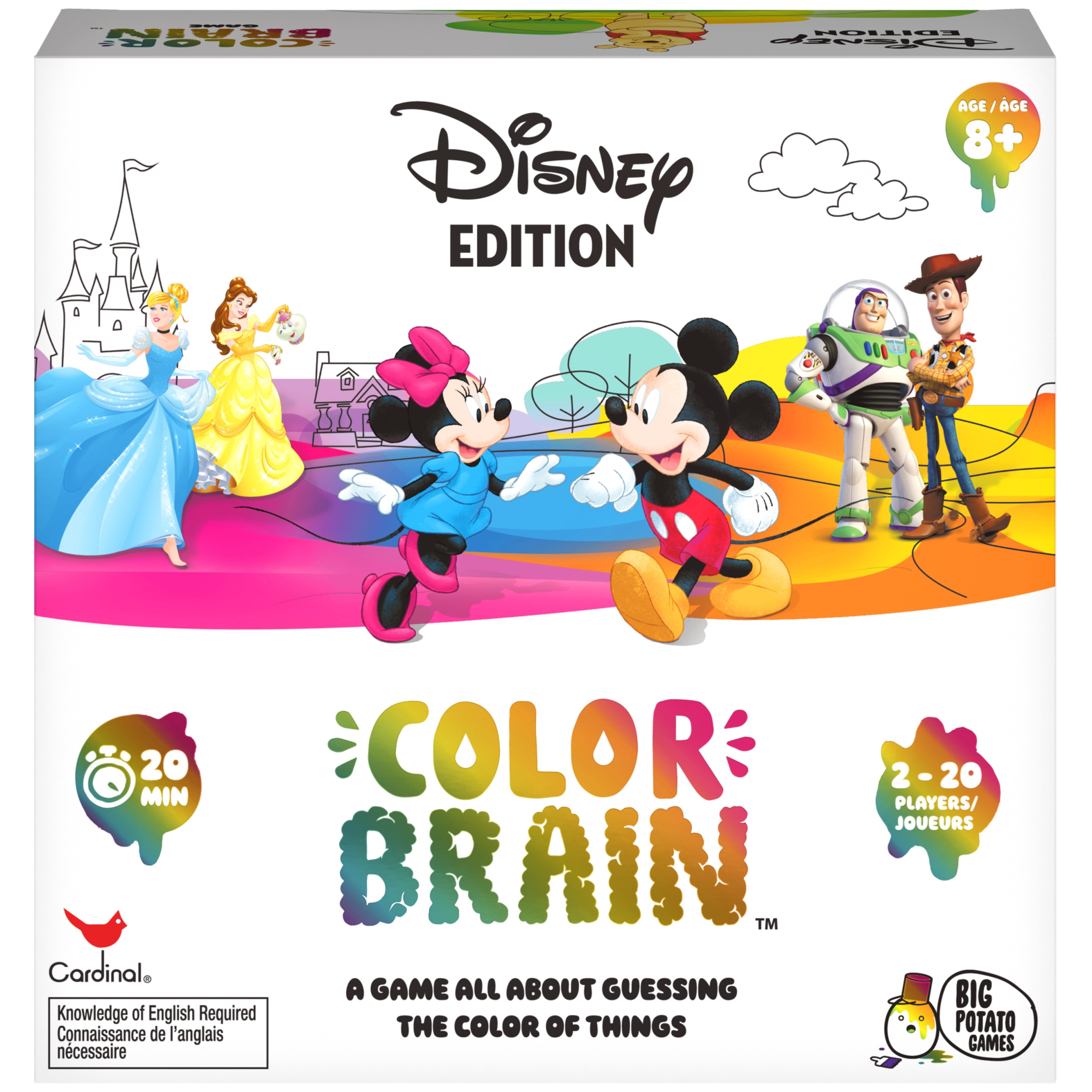 Disney Colorbrain, The Ultimate Board Game for Families who love Disney ...