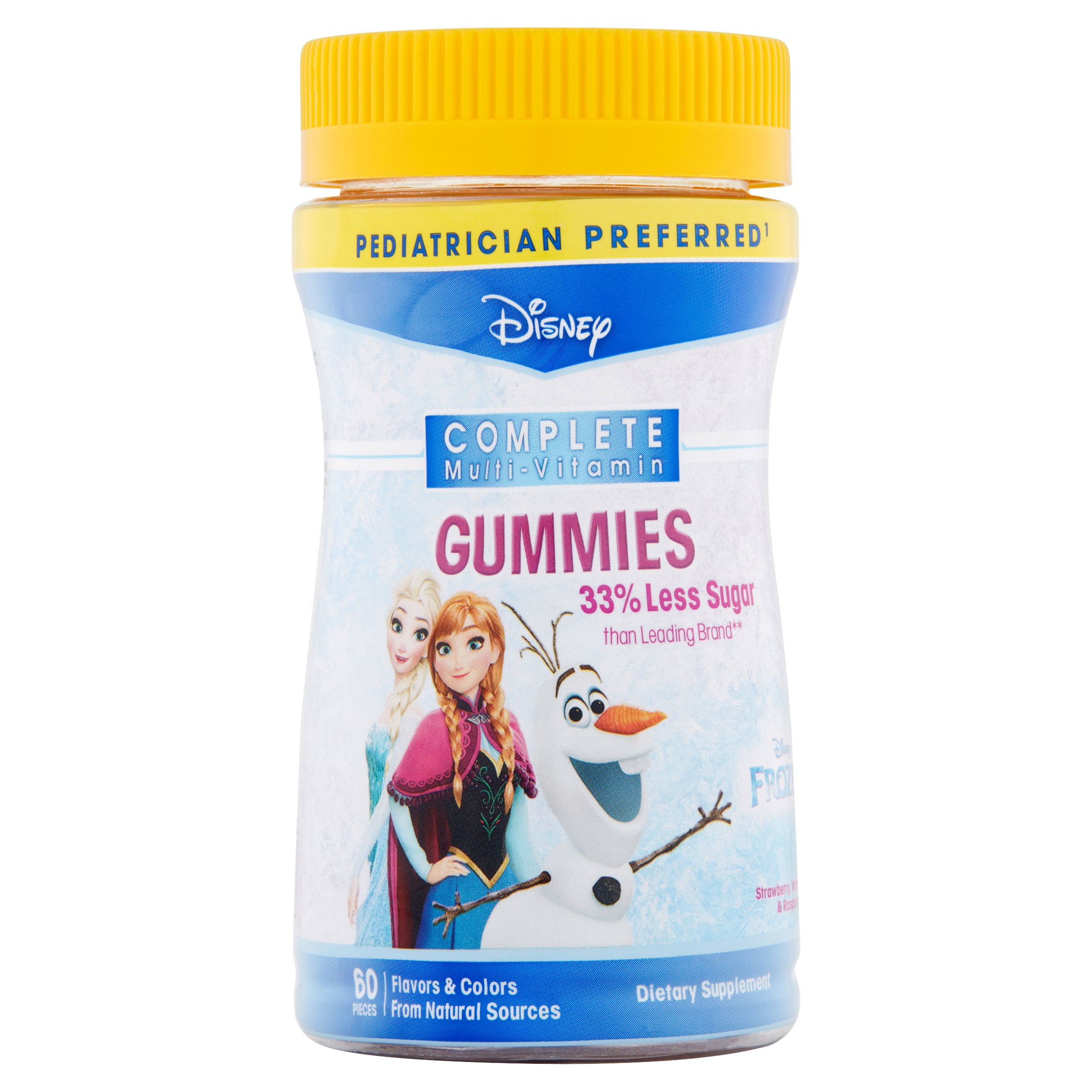 Disney Complete Multi-Vitamin Strawberry, Watermelon & Raspberry ...