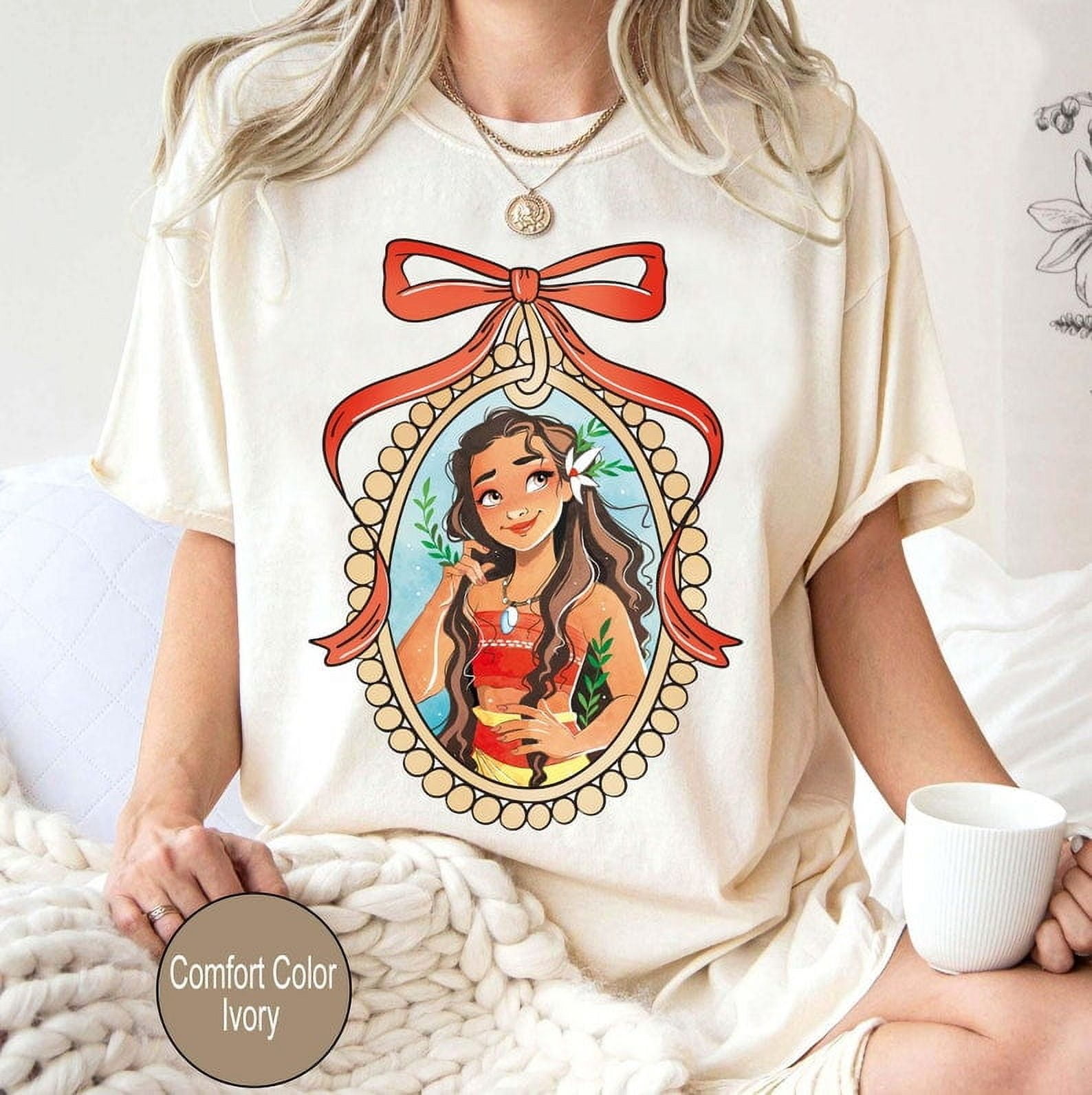 Disney Coquette Bows Shirt, Disney Moana 2 Movie Shirt, Disney Moana ...