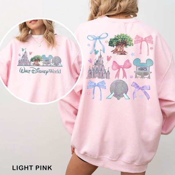 Disney Coquette Sweatshirt, Walt Disney World Coquette Sweatshirt ...
