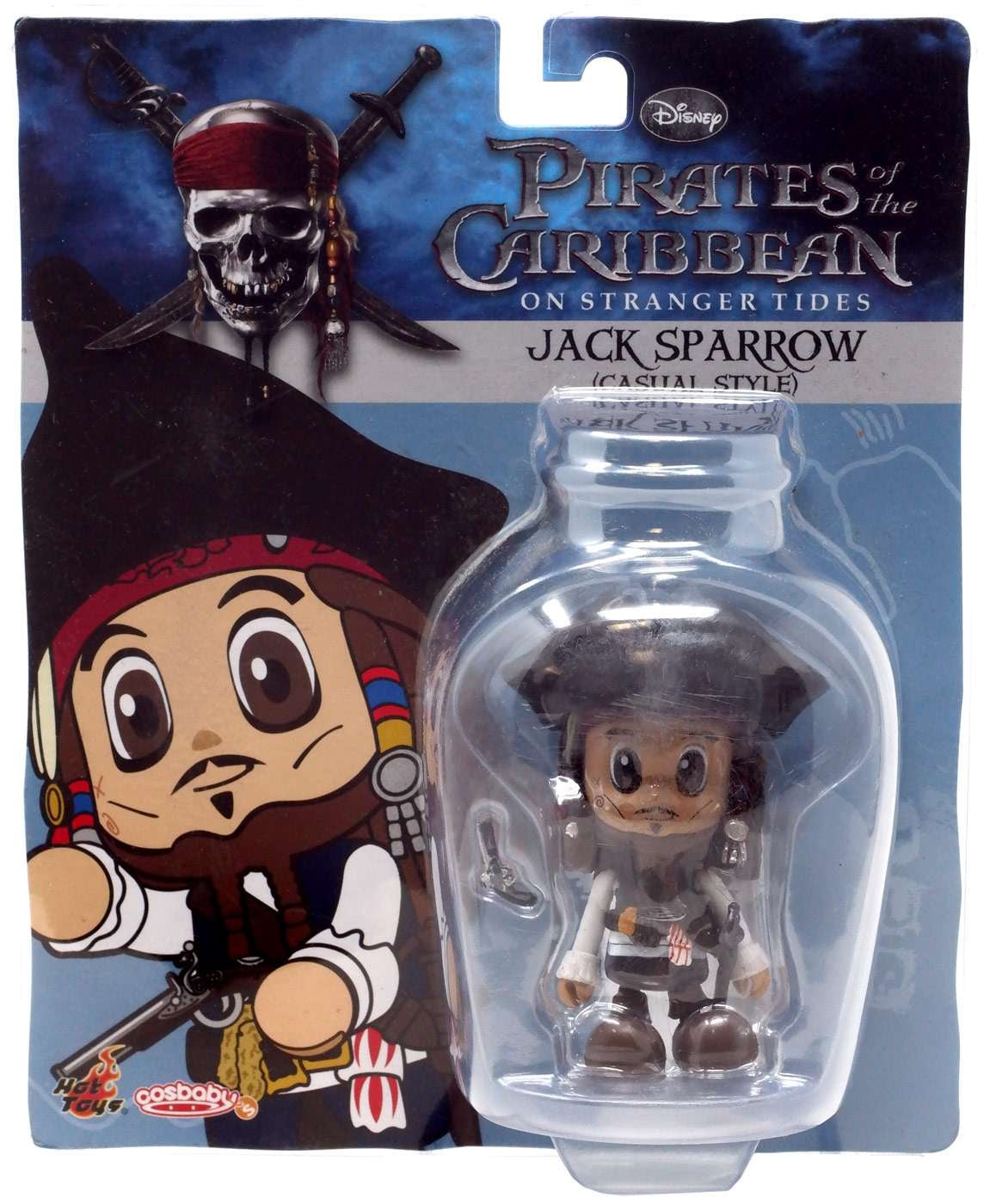 Disney Cosbaby Jack Sparrow Mini Figure (Casual Style) - Walmart.com