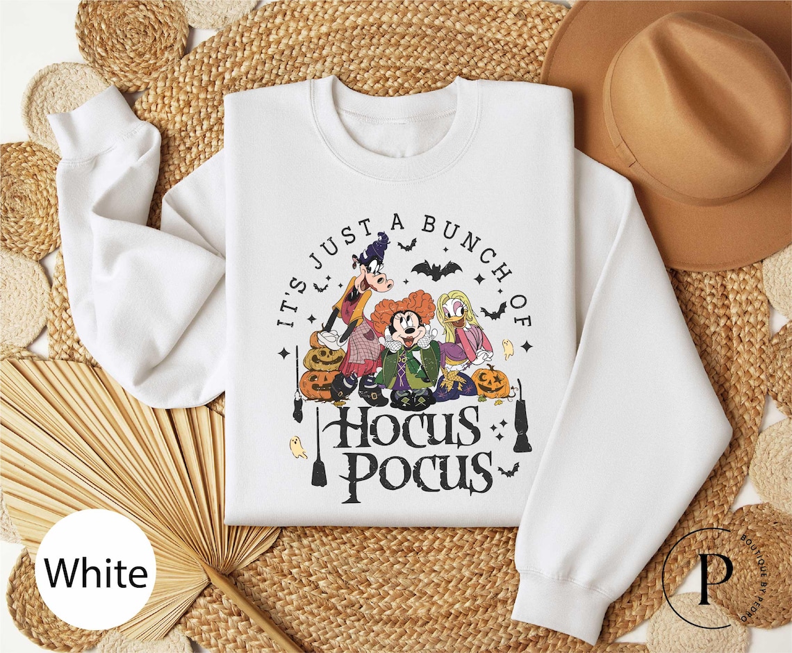 Disney Costume Party Minnie Mouse Hocus Pocus T-Shirt, It'S Just A ...