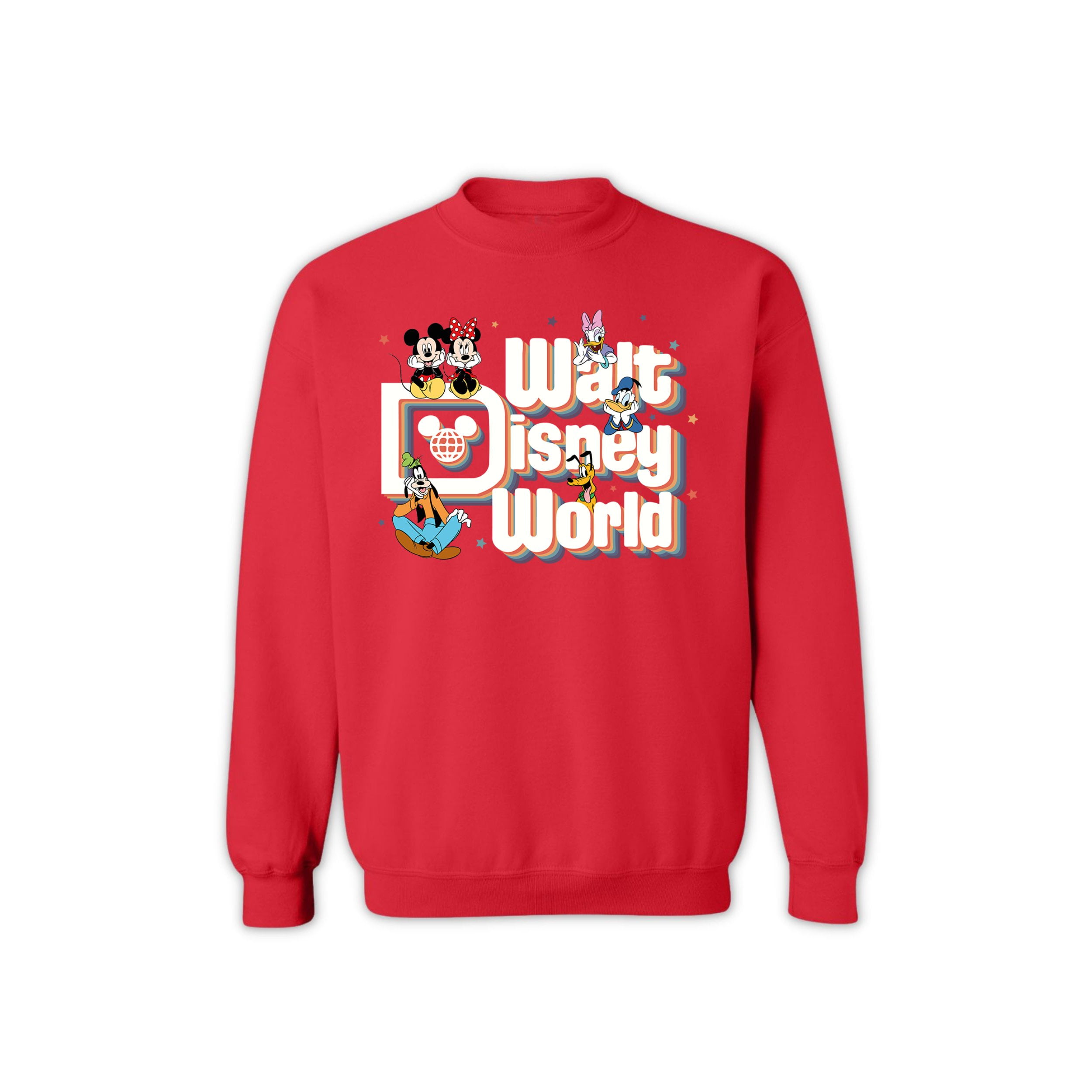 Disney Crewneck Sweatshirt for Women & Men – Mickey & Minnie Graphic ...