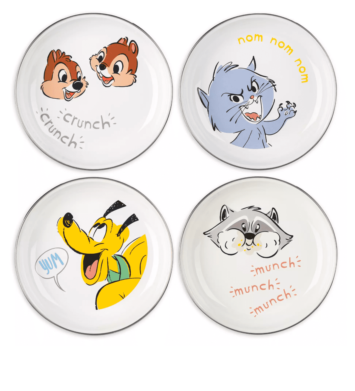 Disney Critters Chaos Collection Pluto Chip 'n Dale Yzma Meeko Enamel ...
