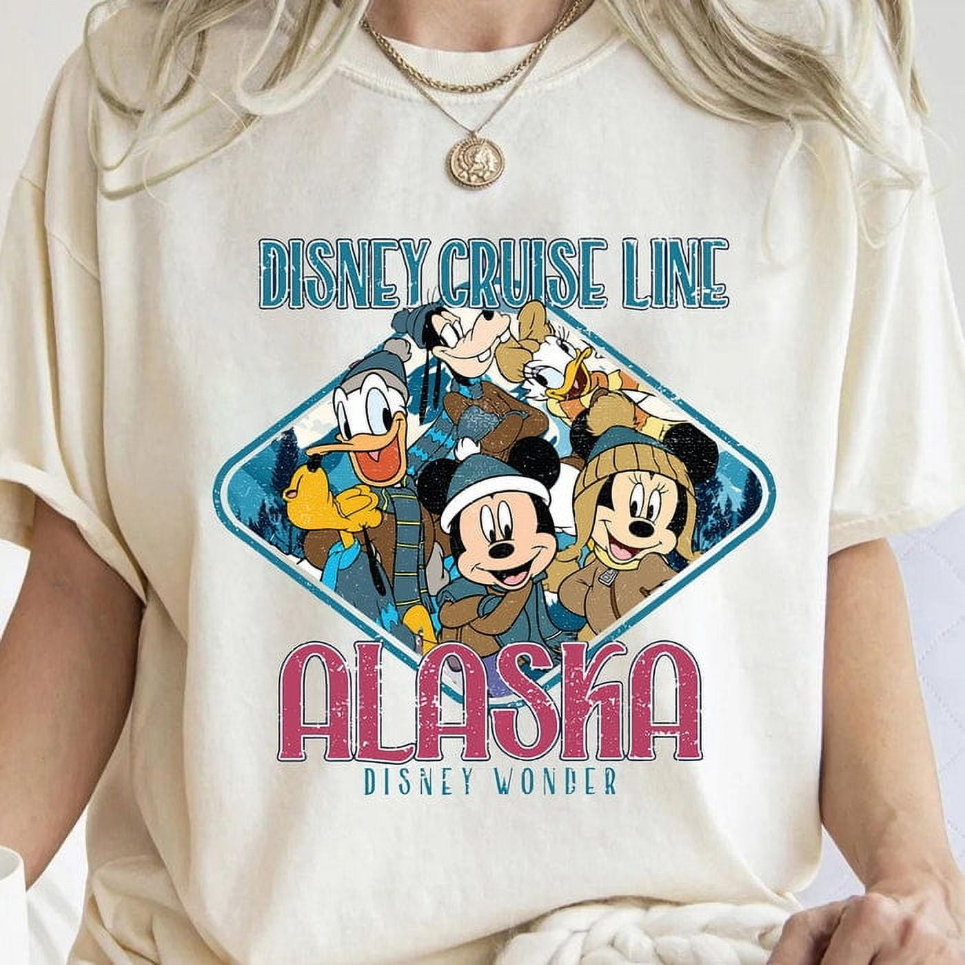 Disney Cruise Line 2025 Mickey and Friends Shirt, Disney Matching Alaska Cruise Shirt, Disney ...