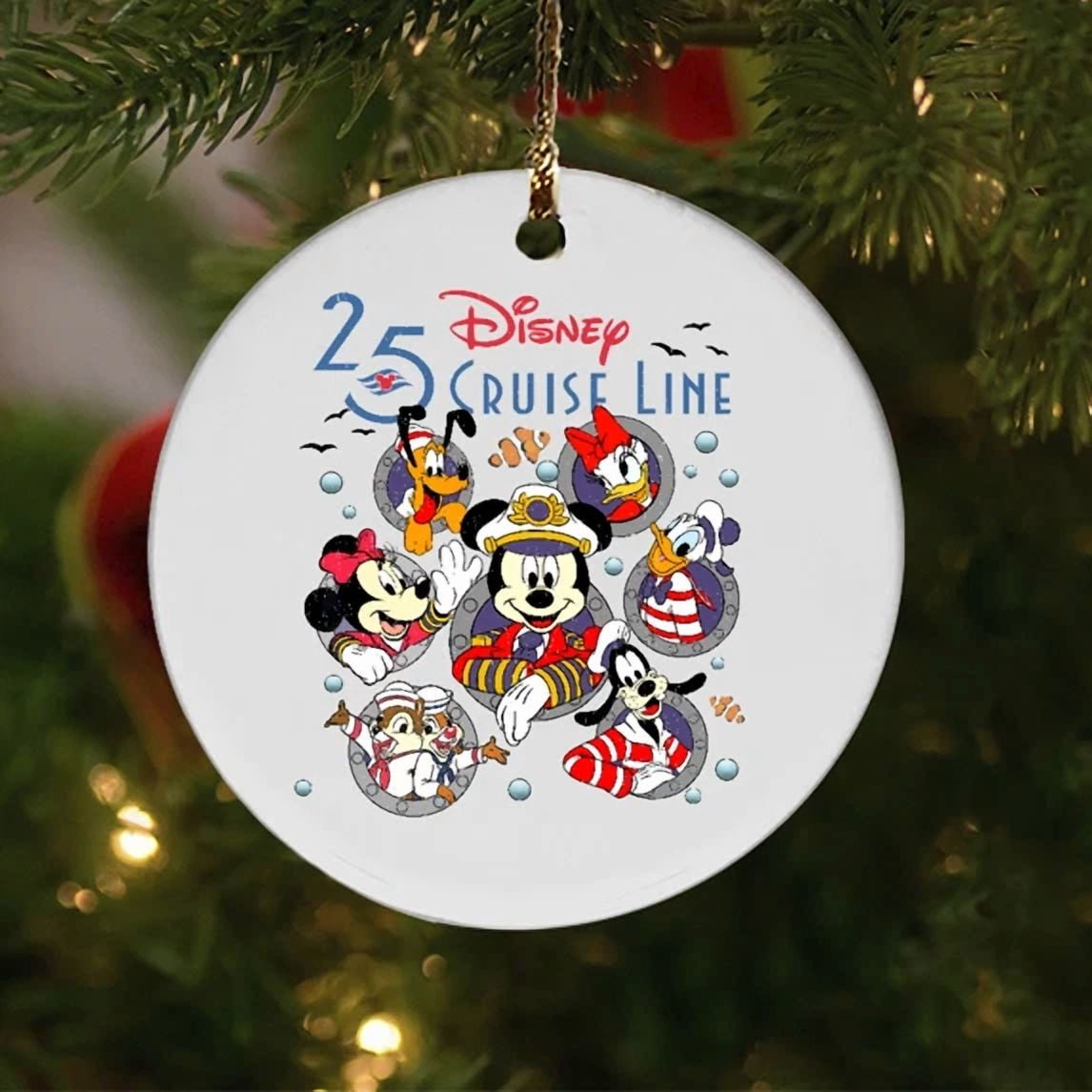 Disney Cruise Line Ornament Mickey Magical Family Vacation Ceramic ...