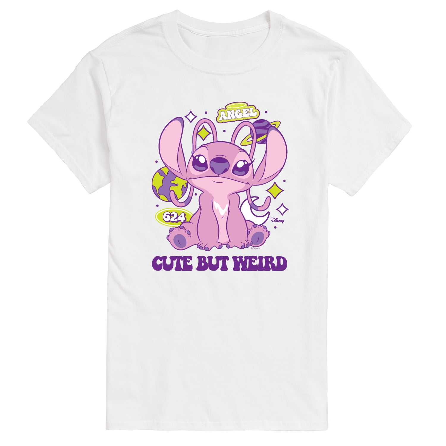 Disney - Cute But Weird Angel - Men's Short Sleeve Graphic T-Shirt ...