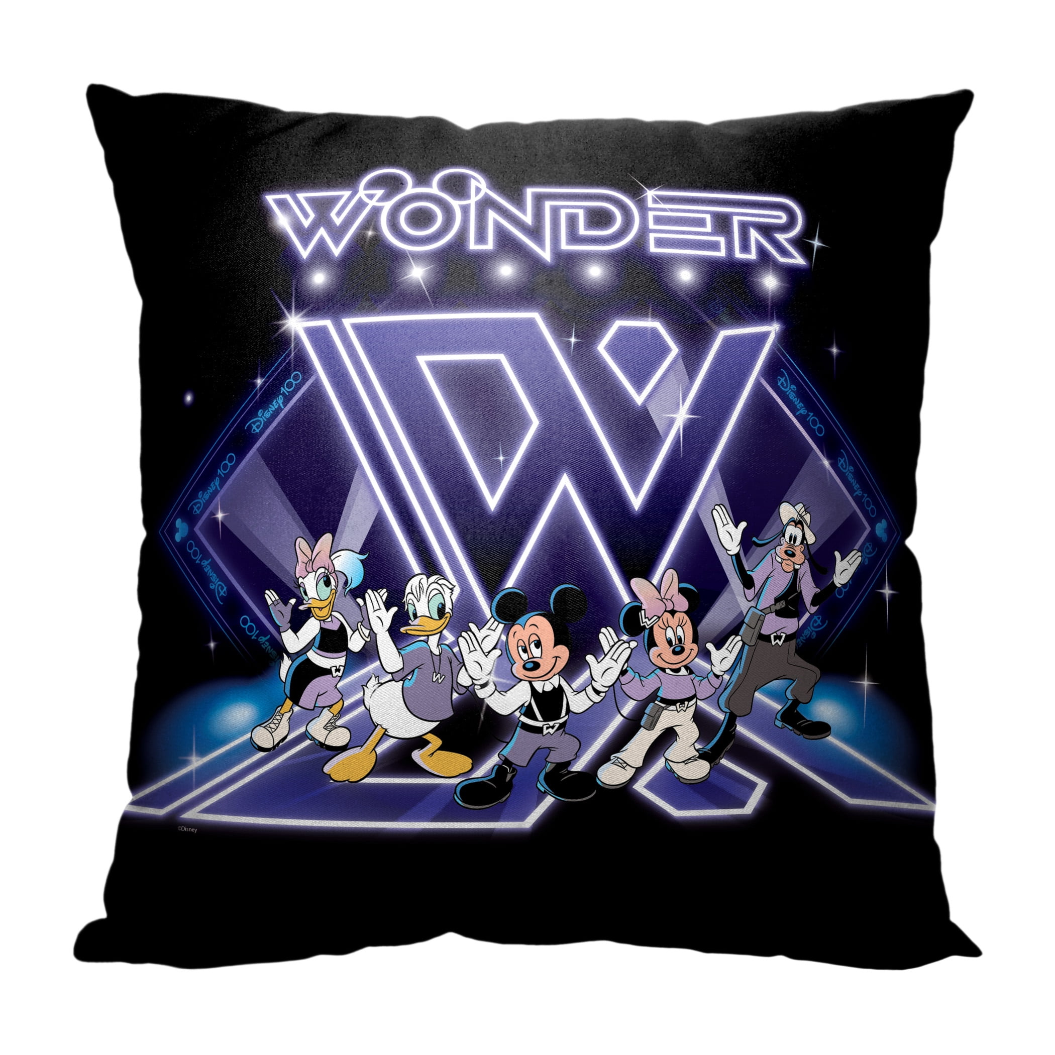 Disney D100 Wonder Group Kids Printed Throw Pillow - Walmart.com