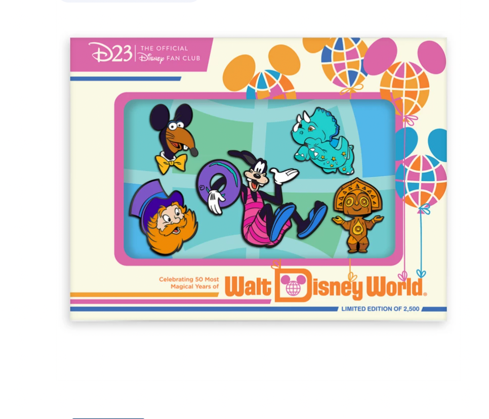 Disney D23 50th WDW The Vacation Kingdom of the World Pin Limited New ...