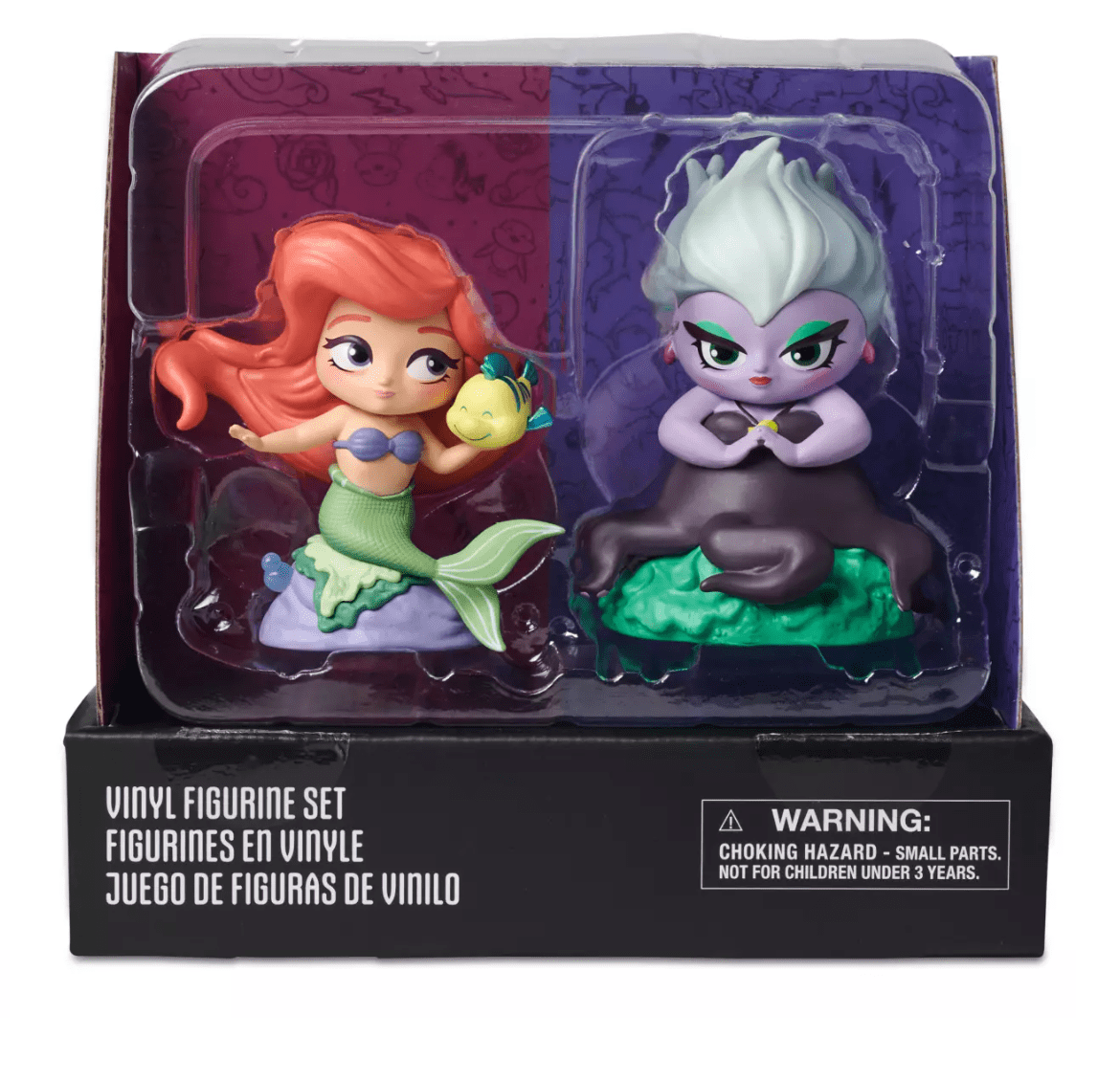 Disney D23 Ariel and Ursula Designer Vinyl Figurine Set by Stacey ...