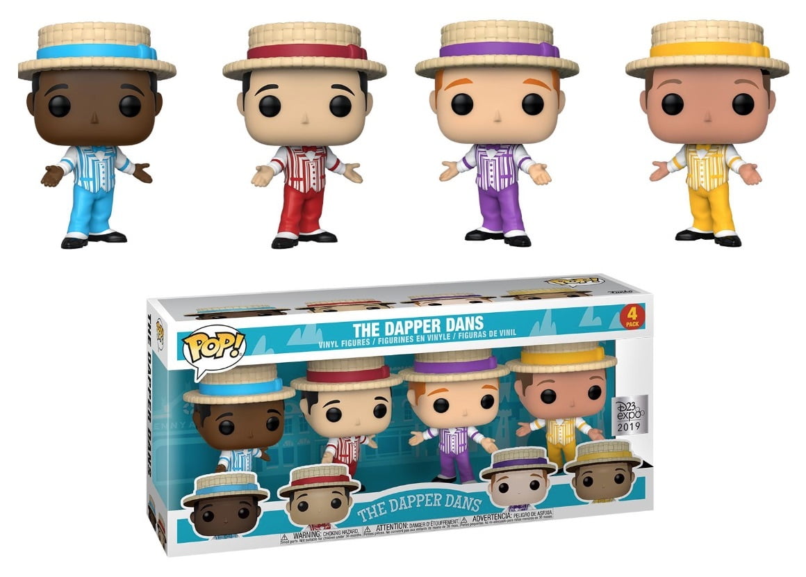 Dapper Dans Funko Pop Vinyl 4-pack D23 Expo - Walmart.com