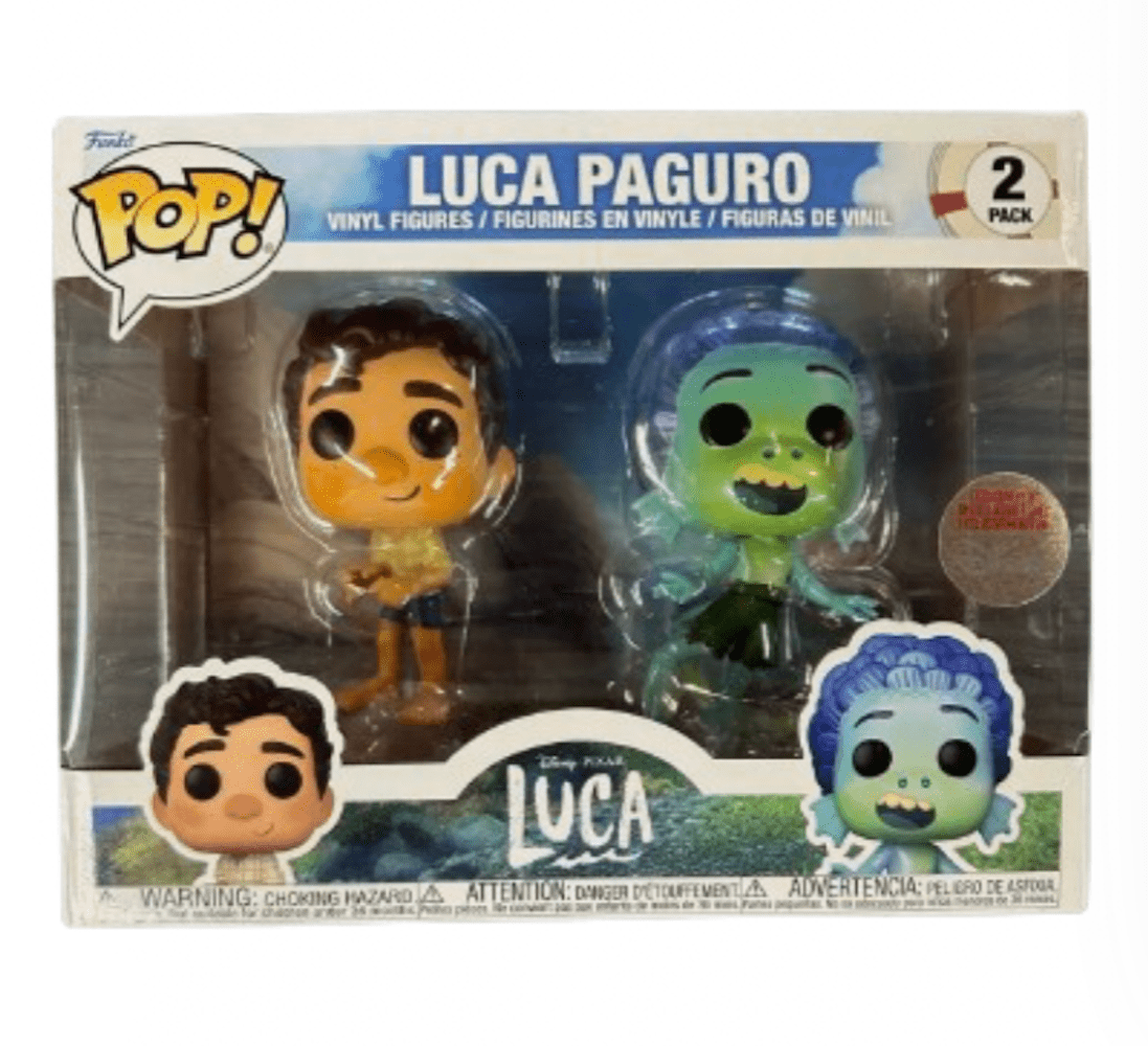 Disney D23 Funko Pop! Exclusive Luca Paguro 2 Pack New with Box ...