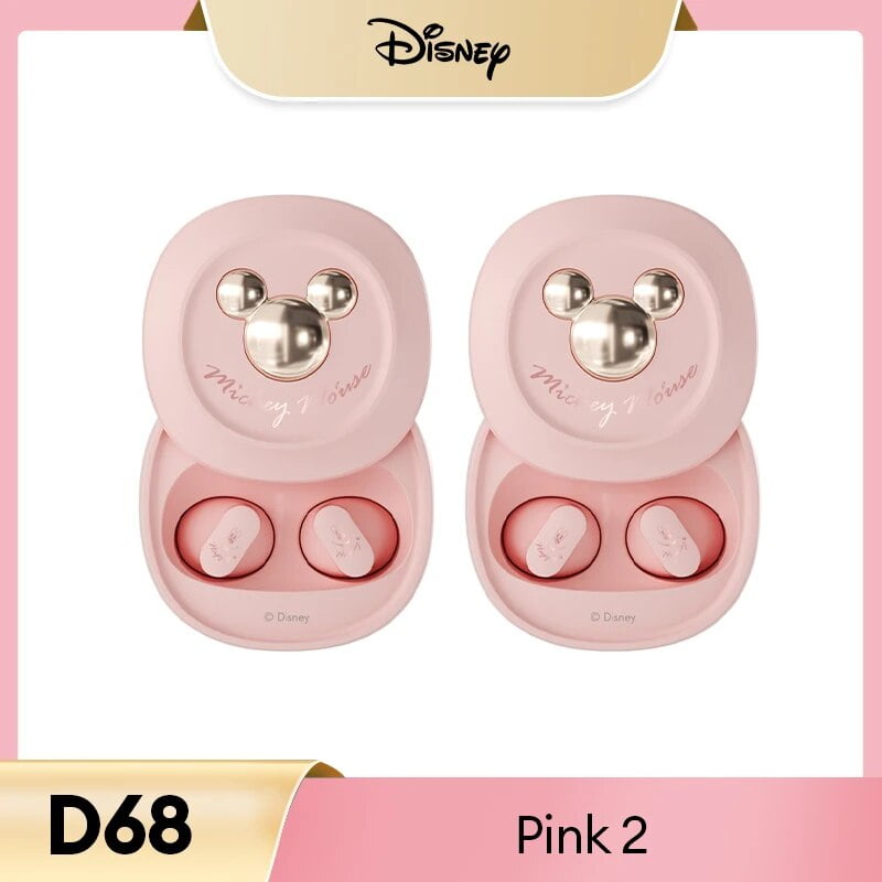 Disney D68 Sliding Cover Wireless Earphones Bluetooth 5.3 HIFI Stereo ...