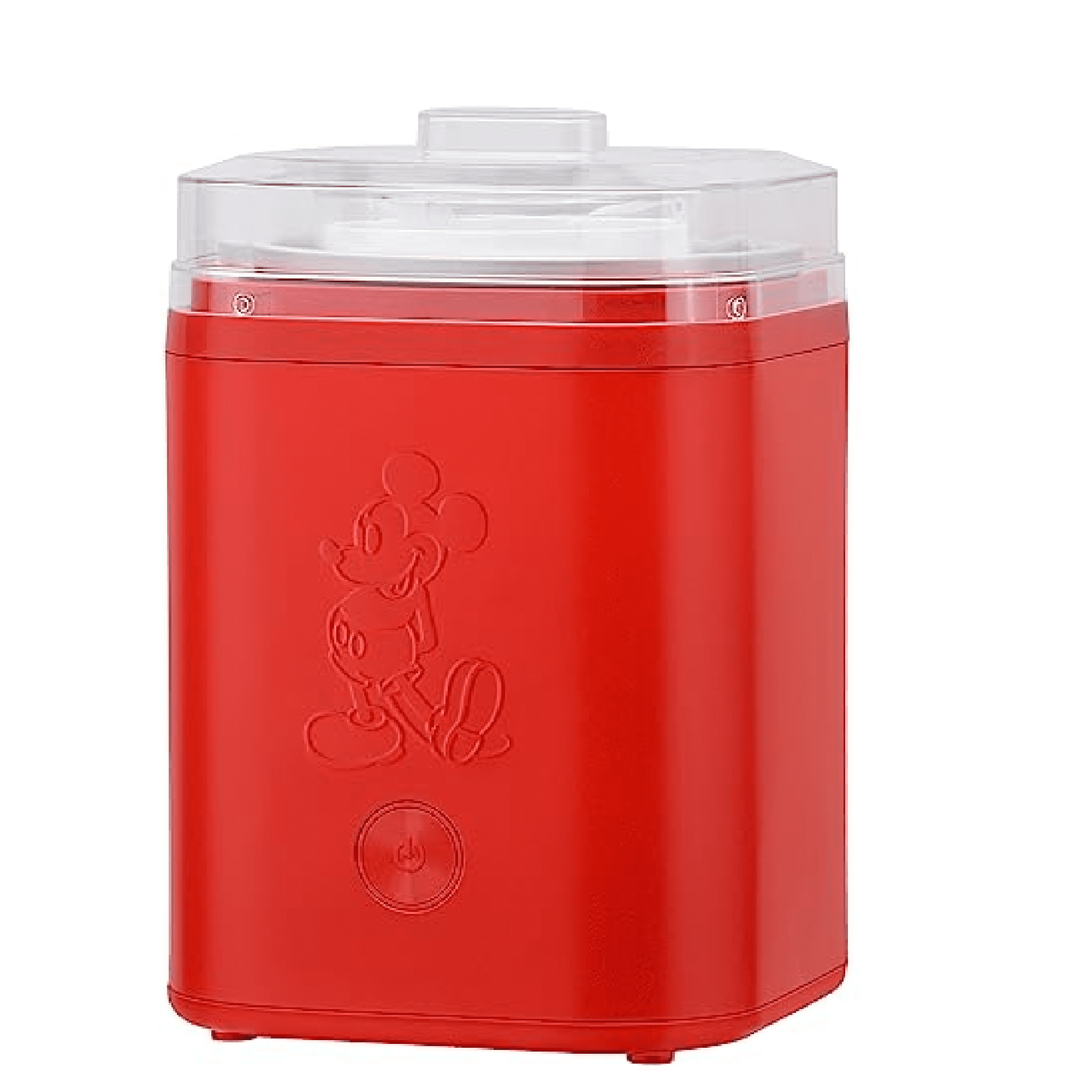 Disney DCM-800RD Mickey Mouse 2 Quart Electric Ice Cream Maker, Red ...