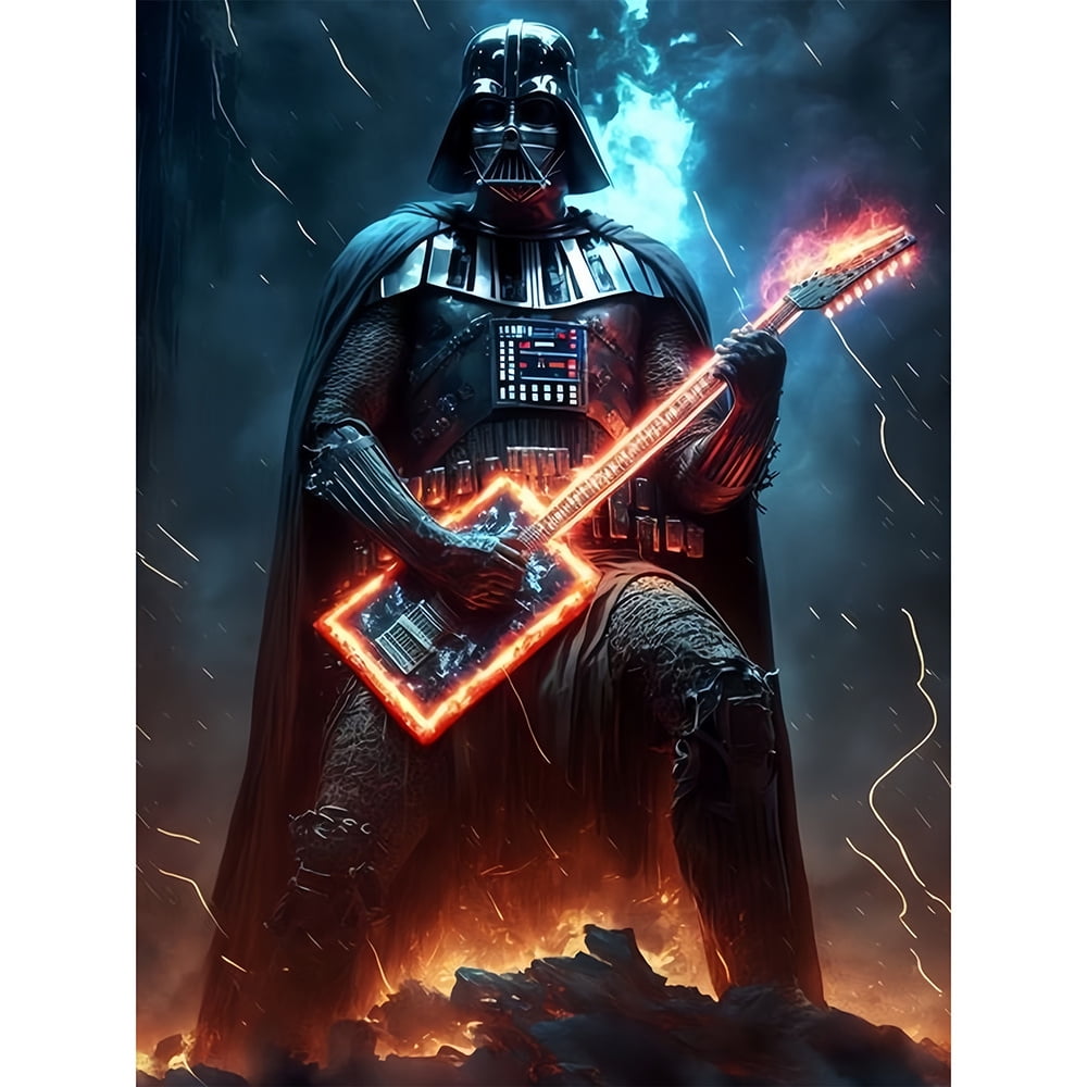 Disney DIY 5D Diamond painting kit, Darth Vader Star Wars Diamond ...