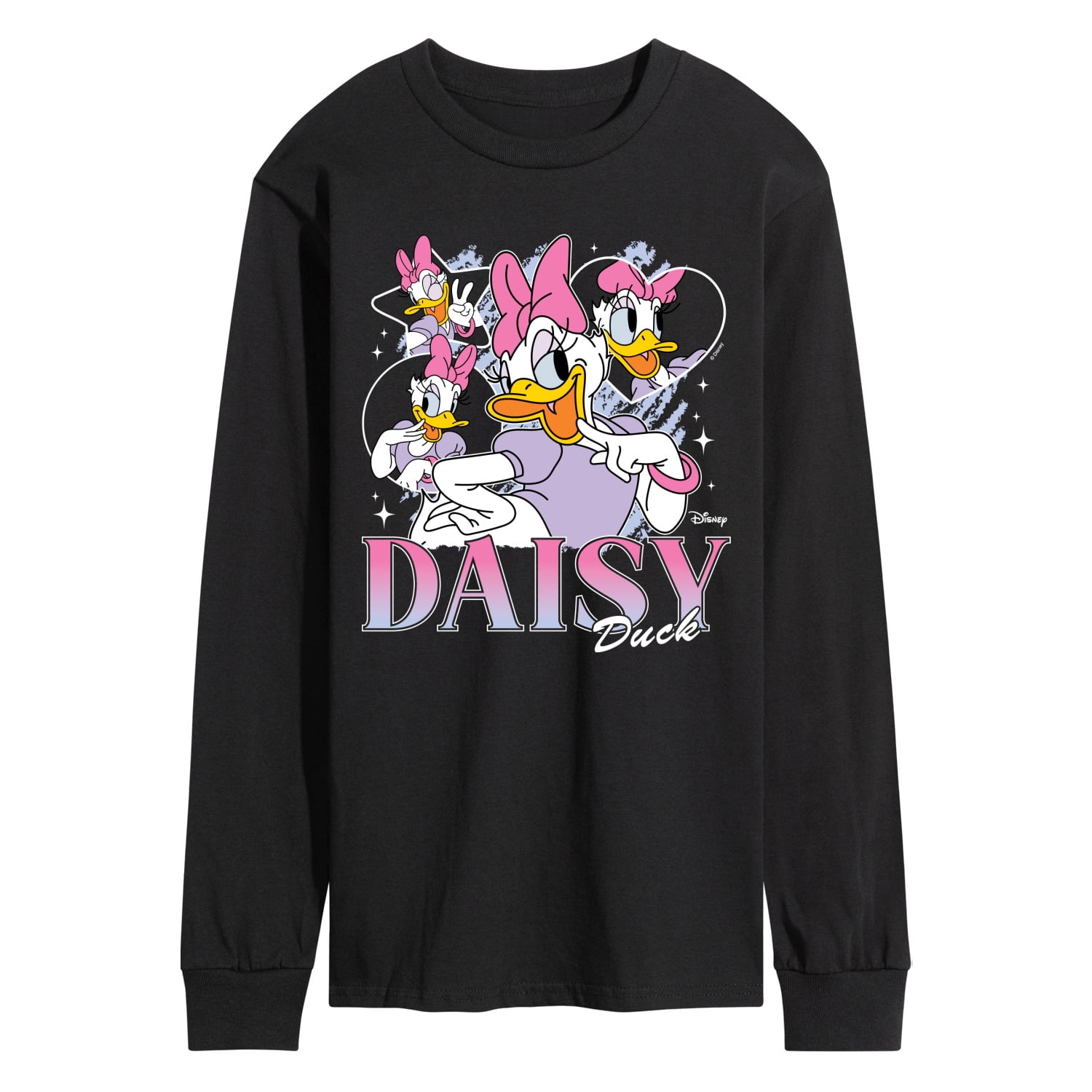 Disney - Daisy Collage - Men's Long Sleeve Graphic T-Shirt - Walmart.com