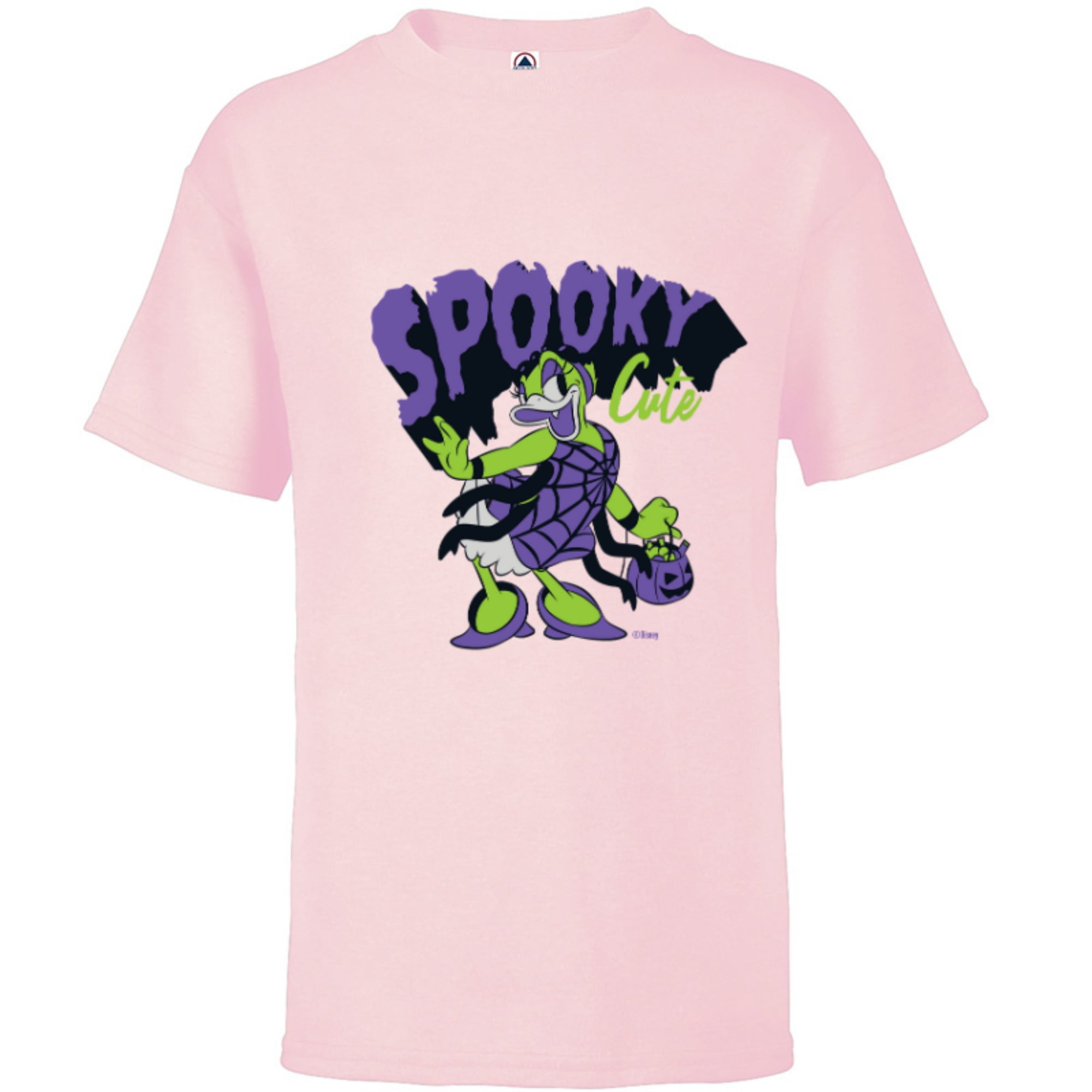 Disney Daisy Duck Halloween Spider Web Costume Spooky Cute - Short ...