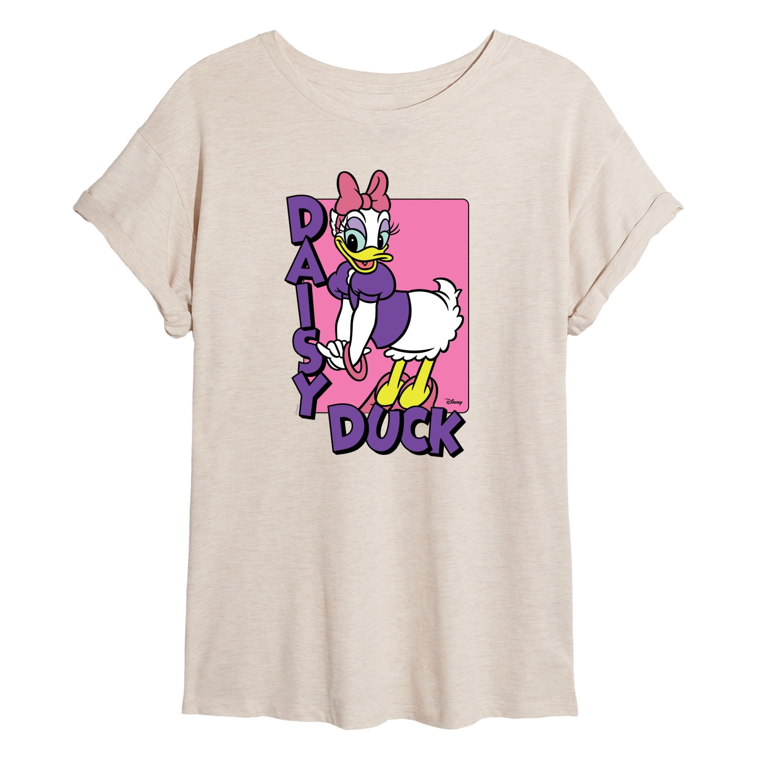 Disney - Daisy Duck - Juniors Ideal Flowy Muscle T-Shirt - Walmart.com
