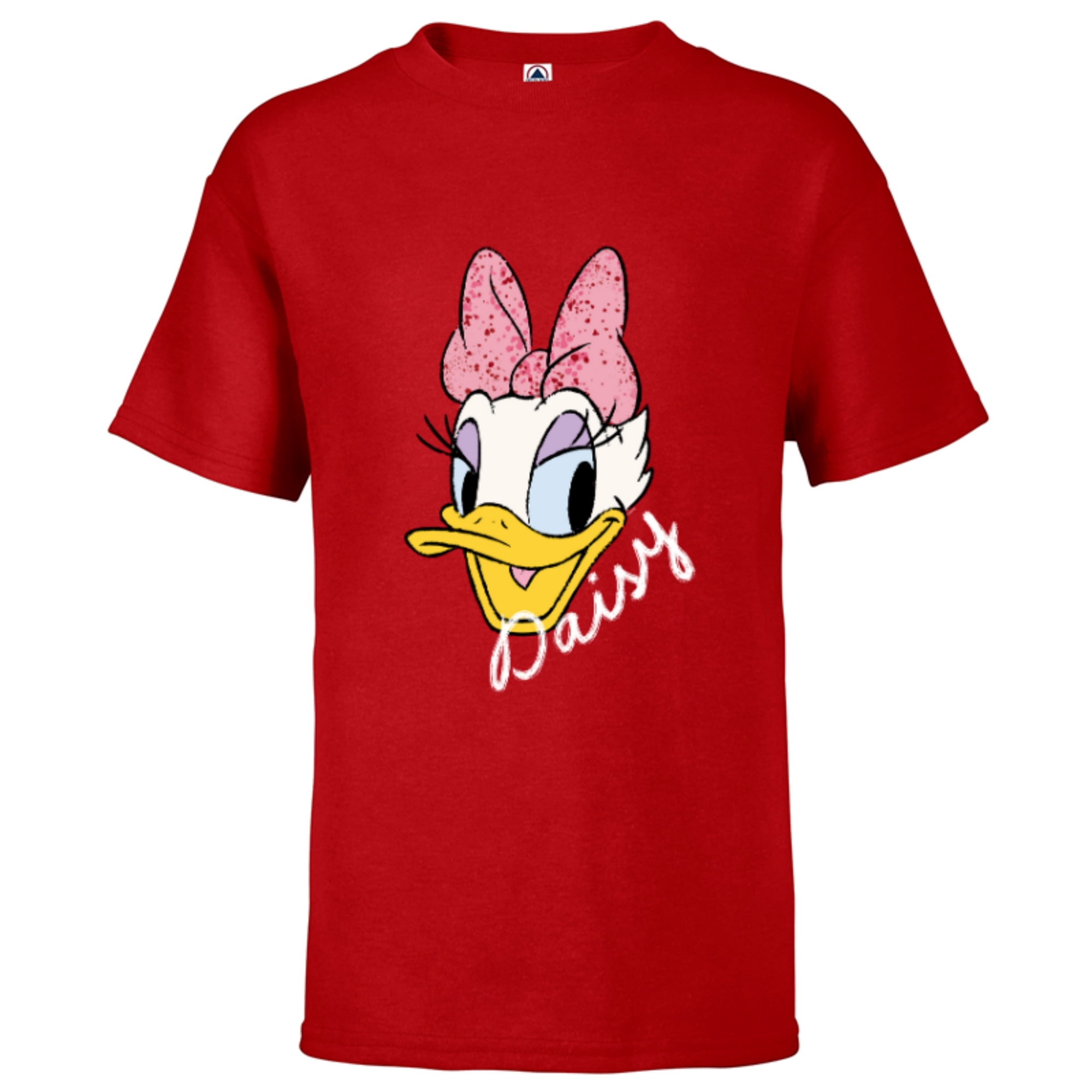 Disney Daisy Duck Sassy & Glamorous Speckled Bow and Name - Short ...