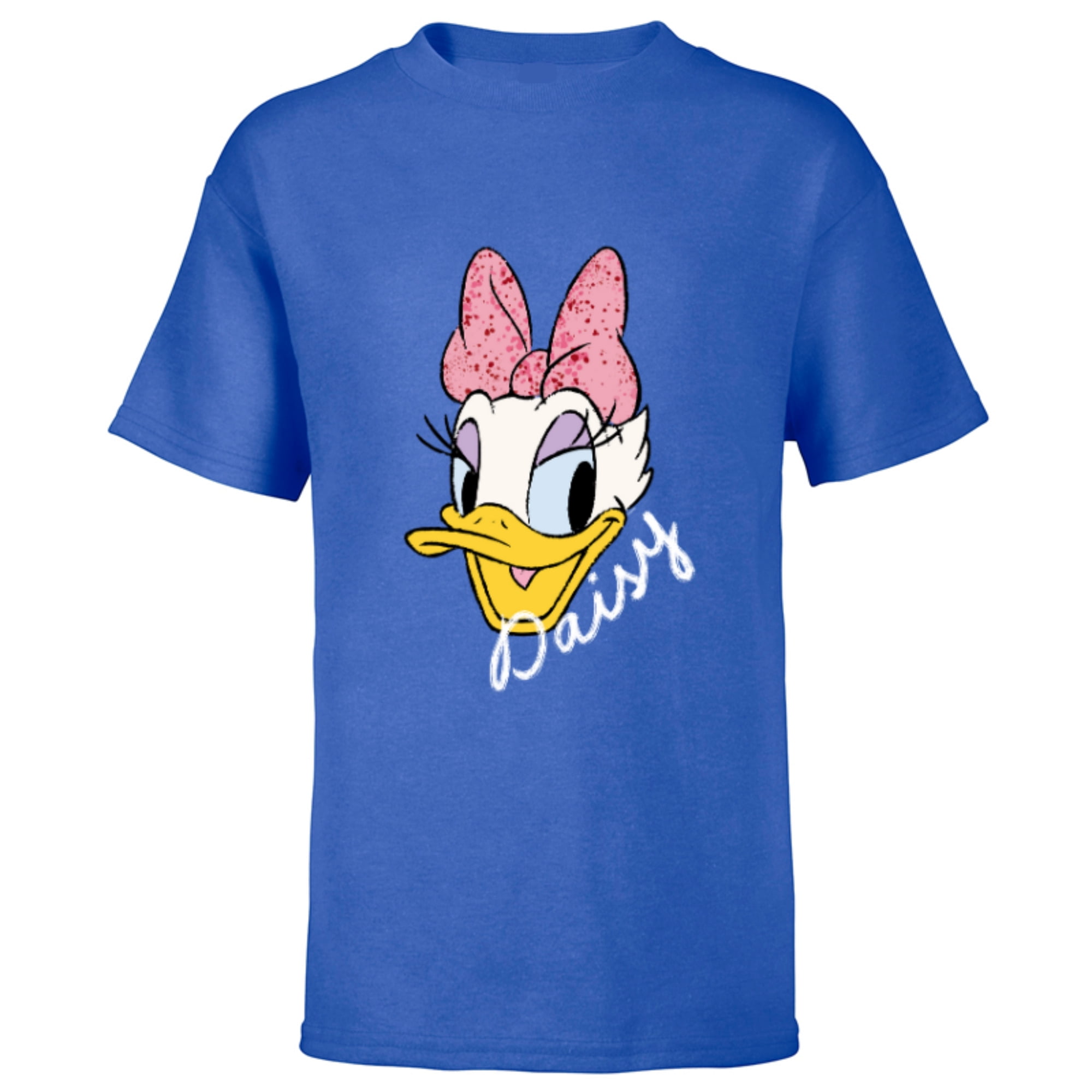 Disney Daisy Duck Sassy & Glamorous Speckled Bow and Name - Short ...
