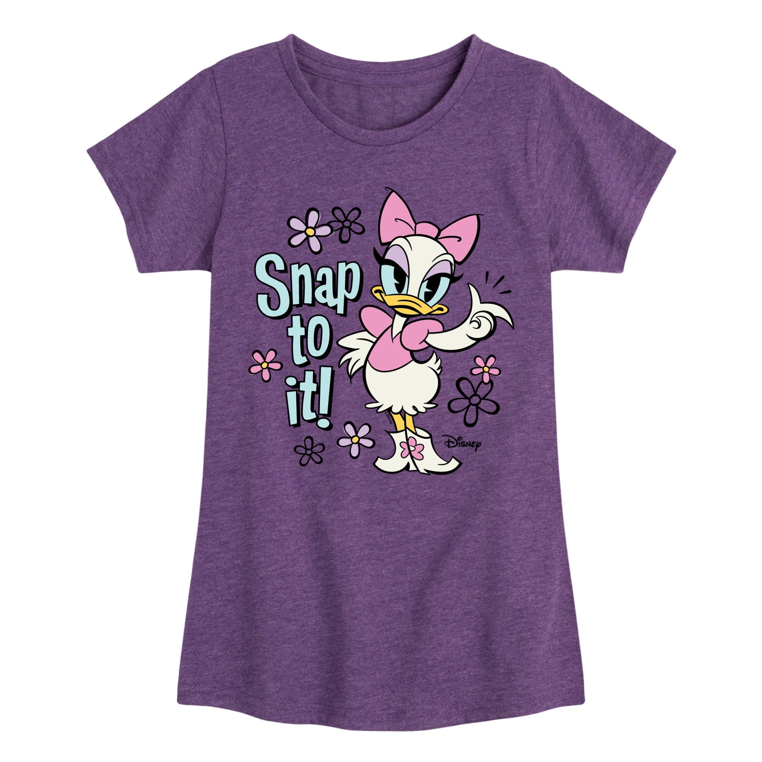 Disney - Daisy Duck - Snap To It - Toddler & Youth Girls Short Sleeve ...