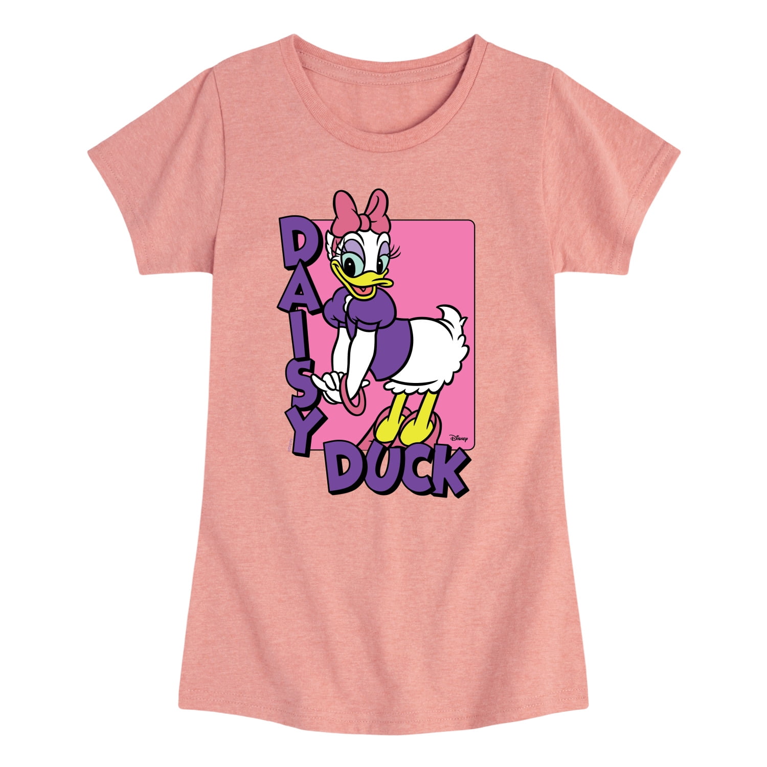 Disney - Daisy Duck - Toddler & Youth Girls Short Sleeve Graphic T ...