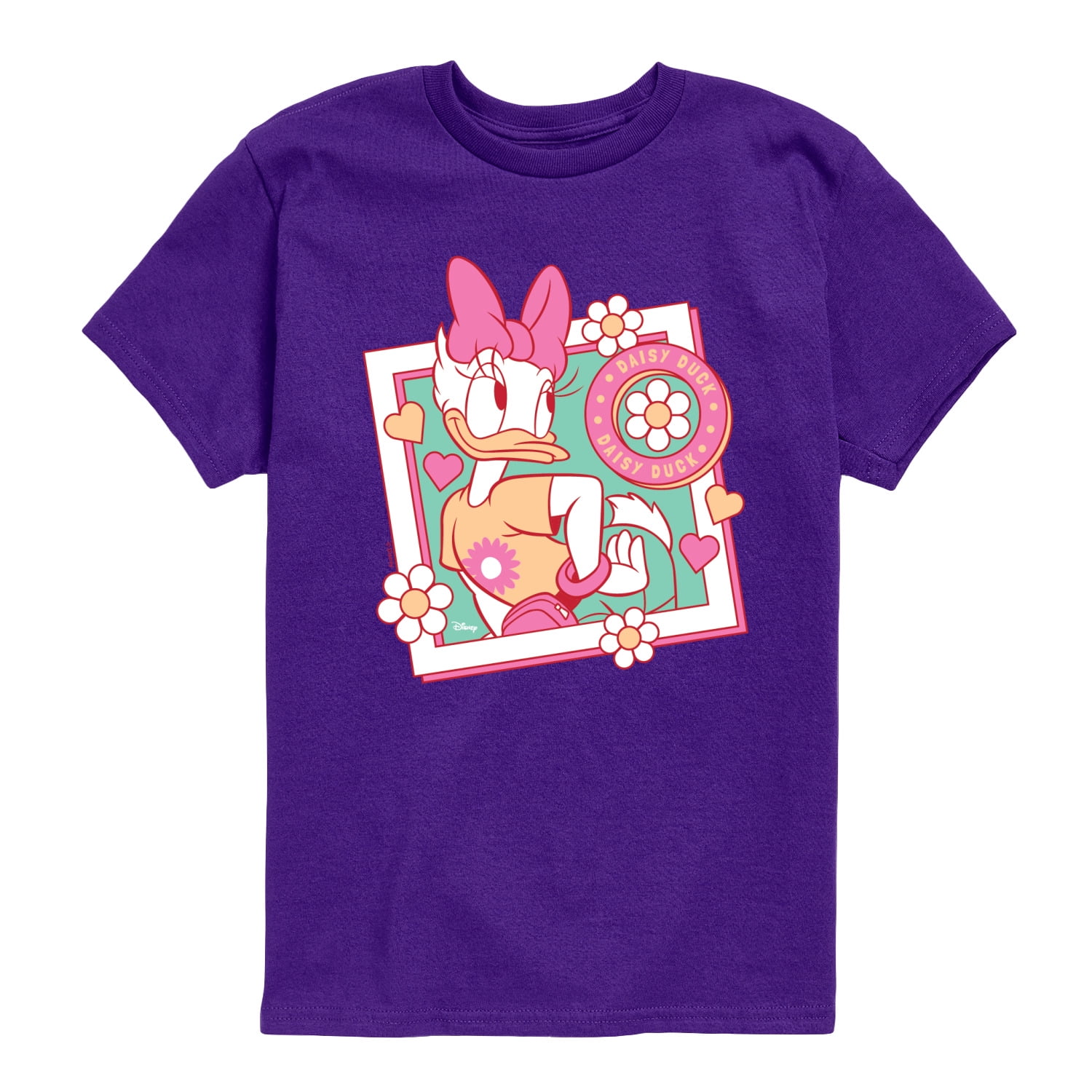 Disney - Daisy Frame - Youth Short Sleeve Graphic T-Shirt - Walmart.com
