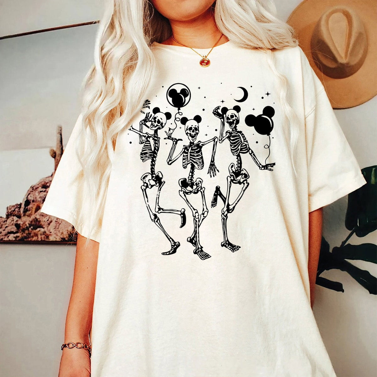 Disney Dancing Skeletons At The Park Shirt, Disney Skeleton Mickey ...