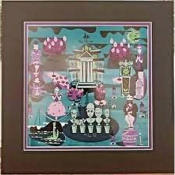 Disney Deluxe Art Print 1313 Grim Harbor Mcbiff Haunted Mansion New ...